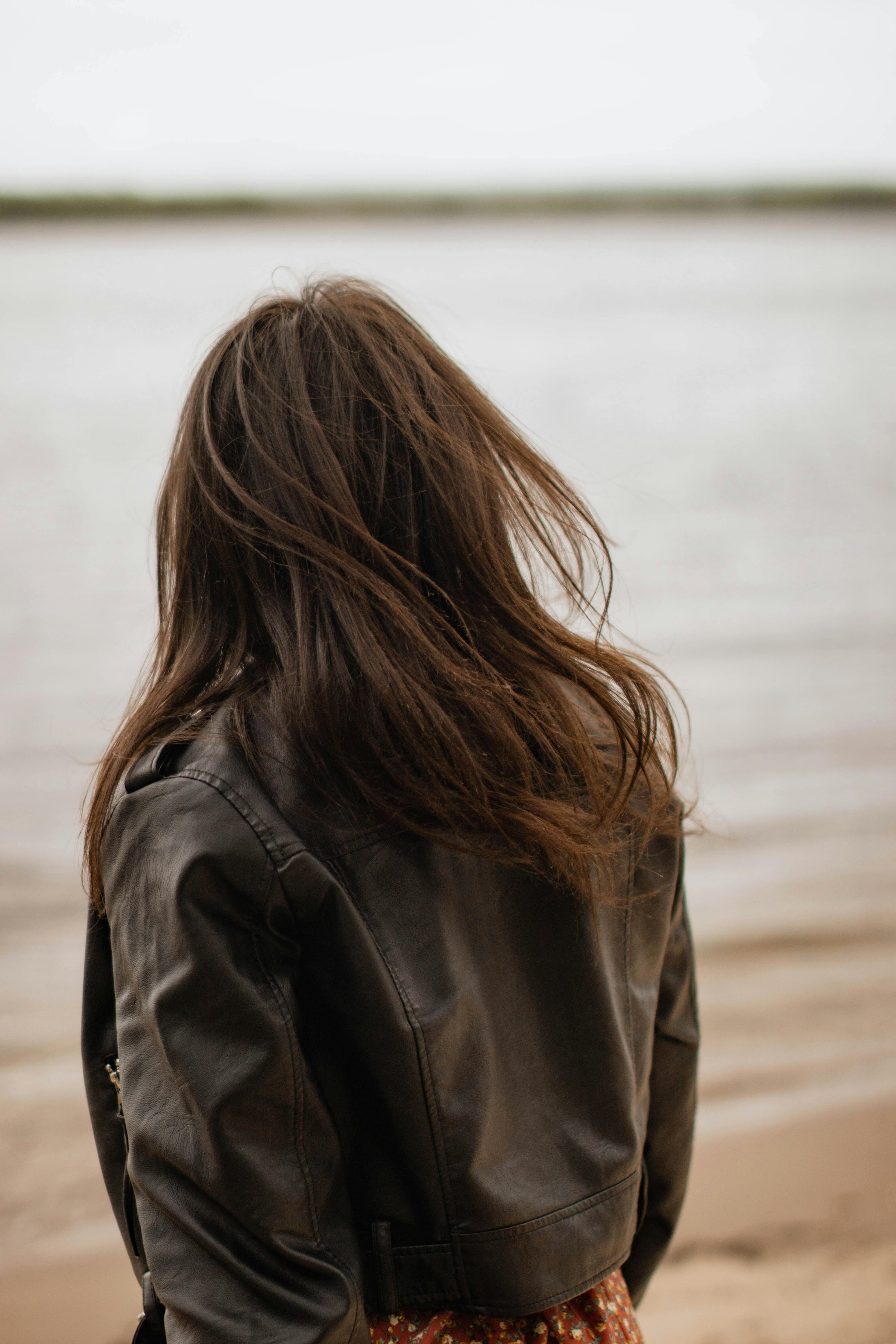 Woman Wearing Jacket Back View Photos, Download The BEST Free Woman ...