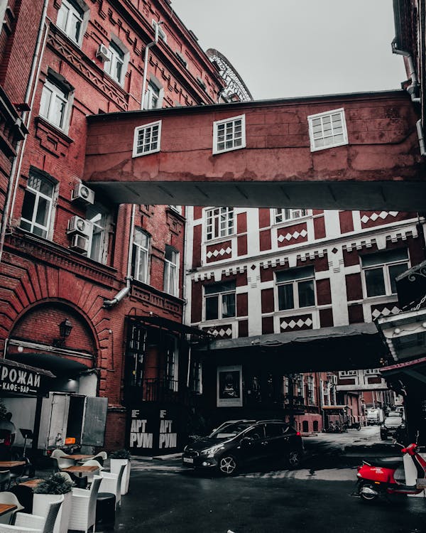 Bridge Between Two Buildings · Free Stock Photo Bridge Between Two Buildings · Free Stock Photo