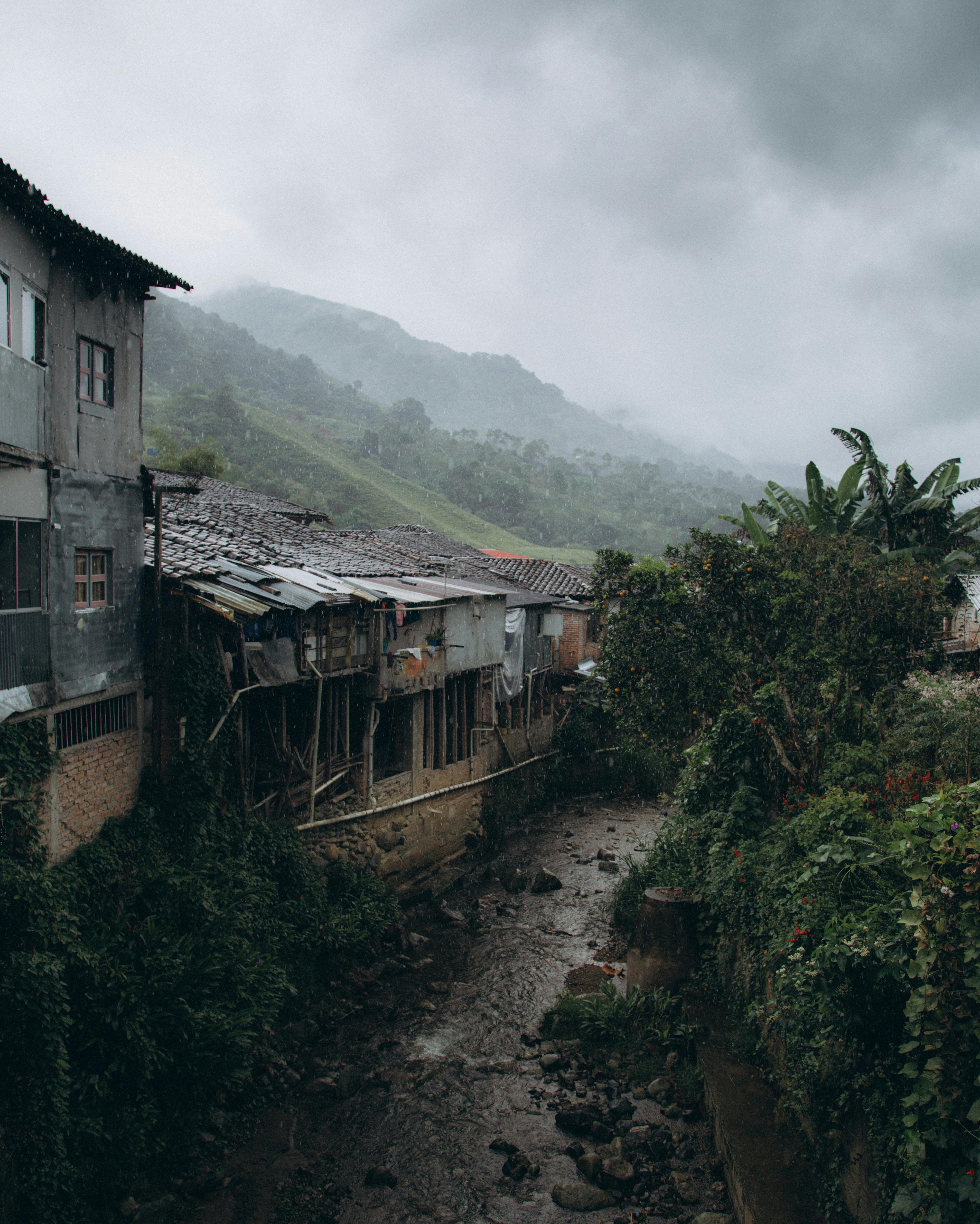 Raining In Village Photos, Download The BEST Free Raining In Village ...