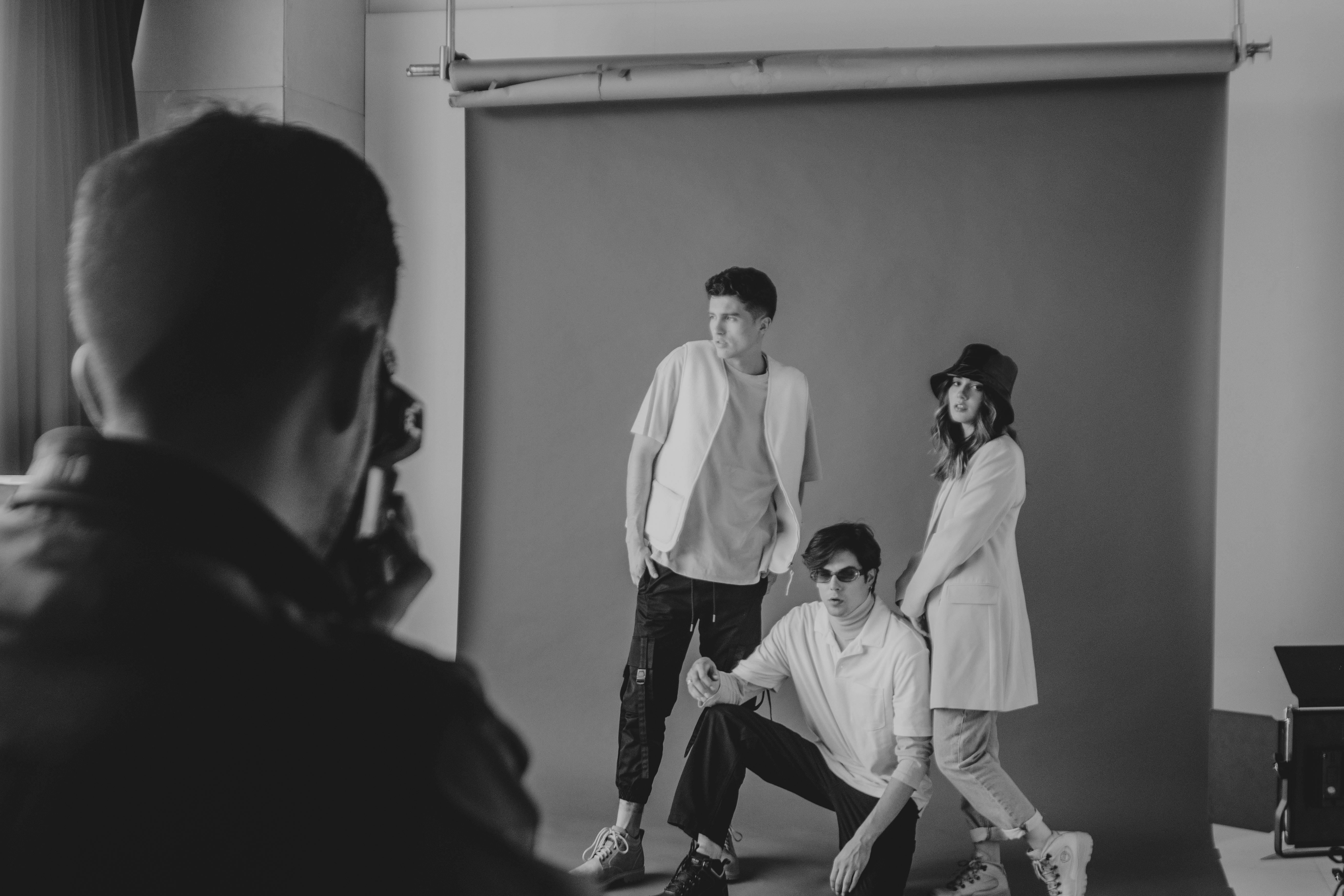 People Posing to Studio Shoot · Free Stock Photo