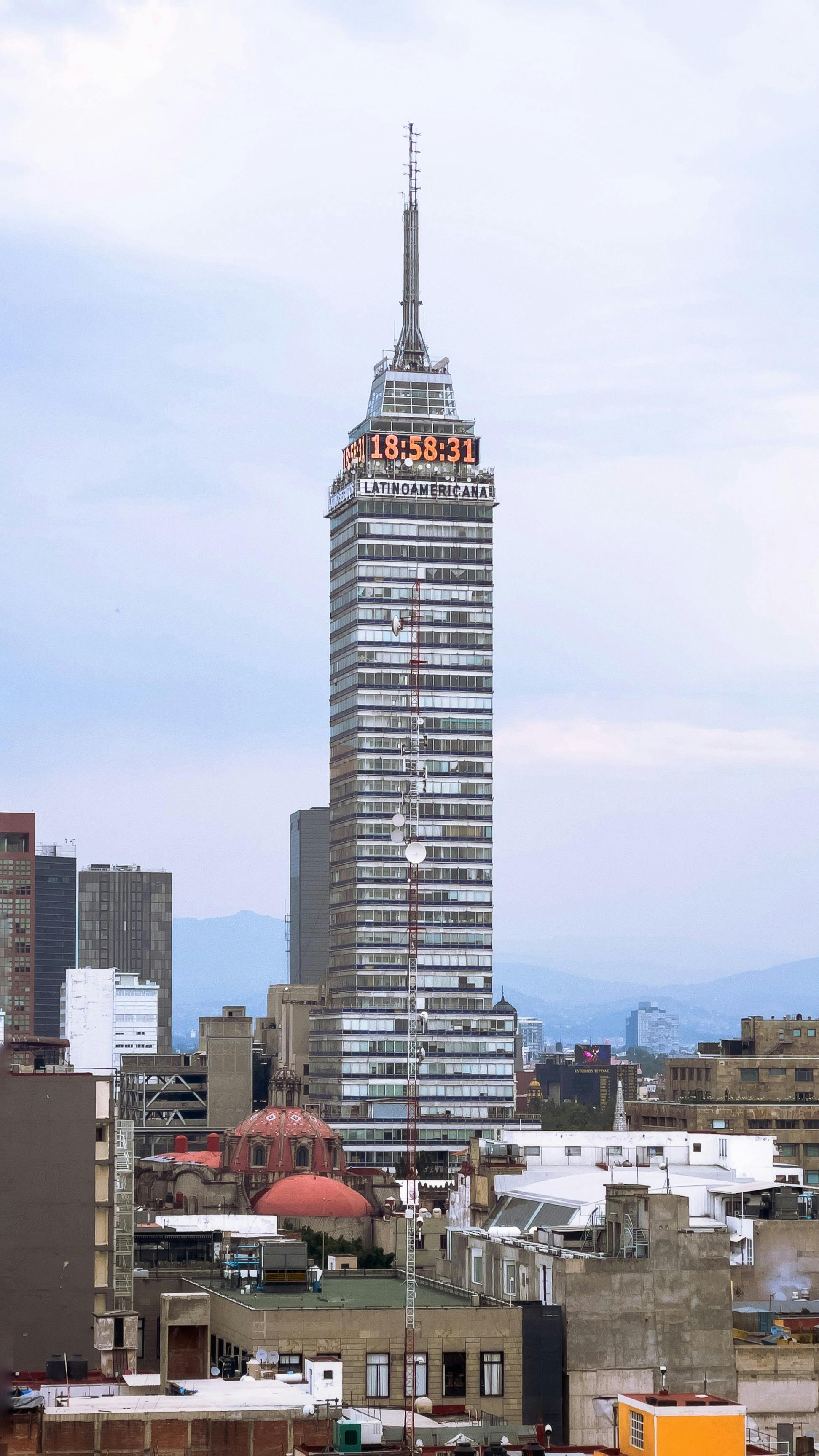 Torre Latinoamericana in Downtown of Mexico City · Free Stock Photo