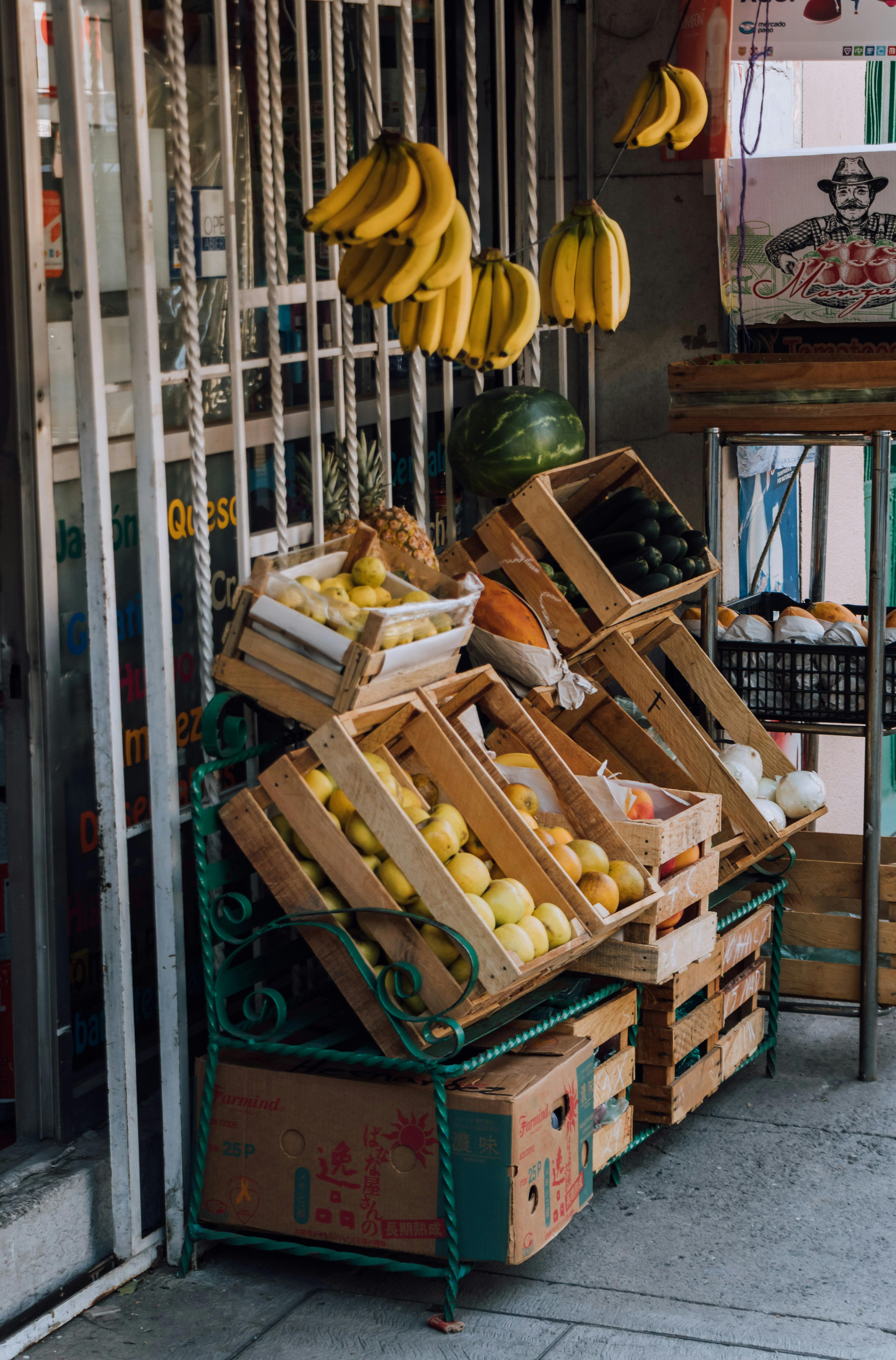 Rotten Fruits on a Basket · Free Stock Photo