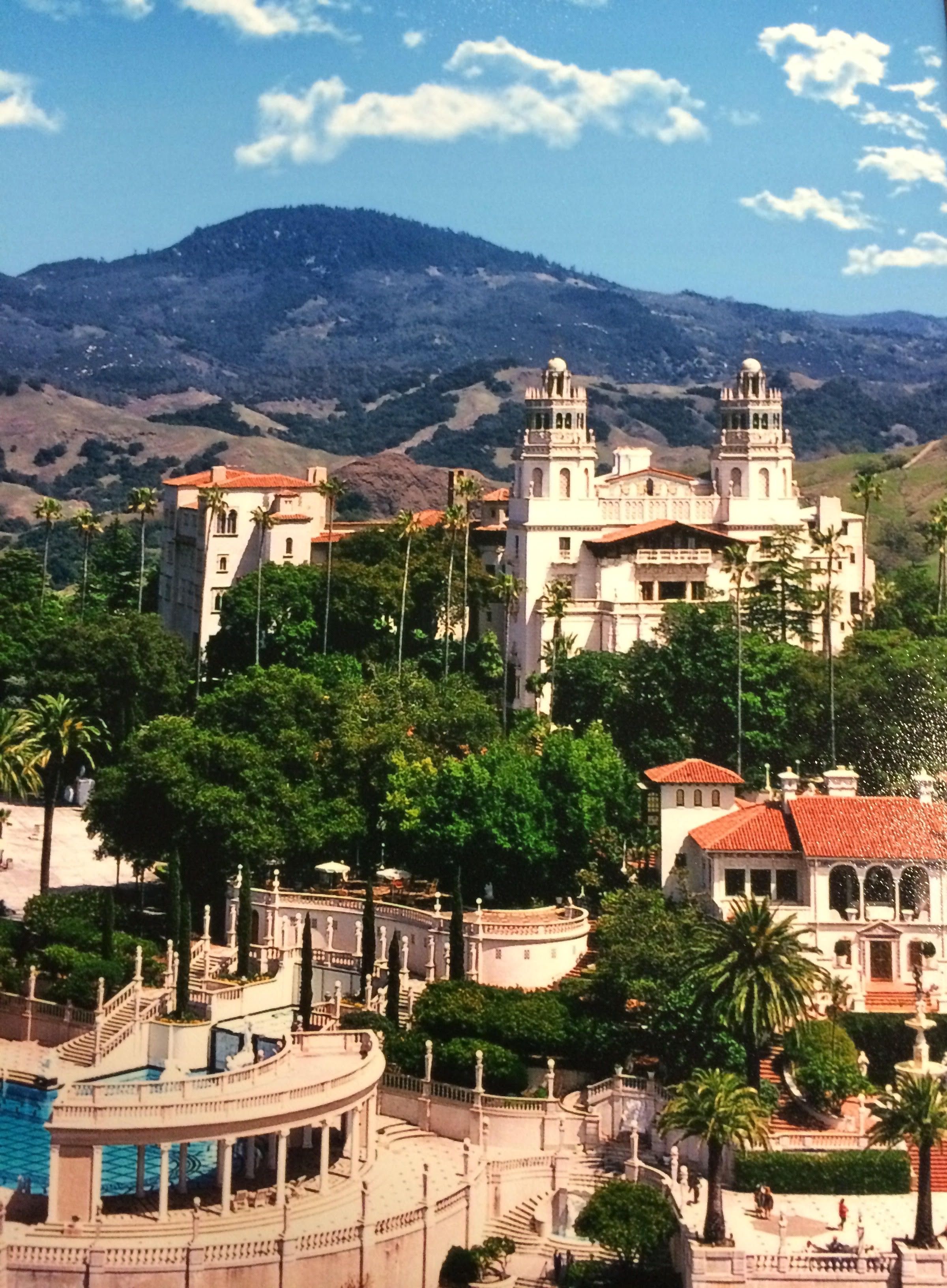 Aerial View of the Hearst Castle in California, United States · Free ...