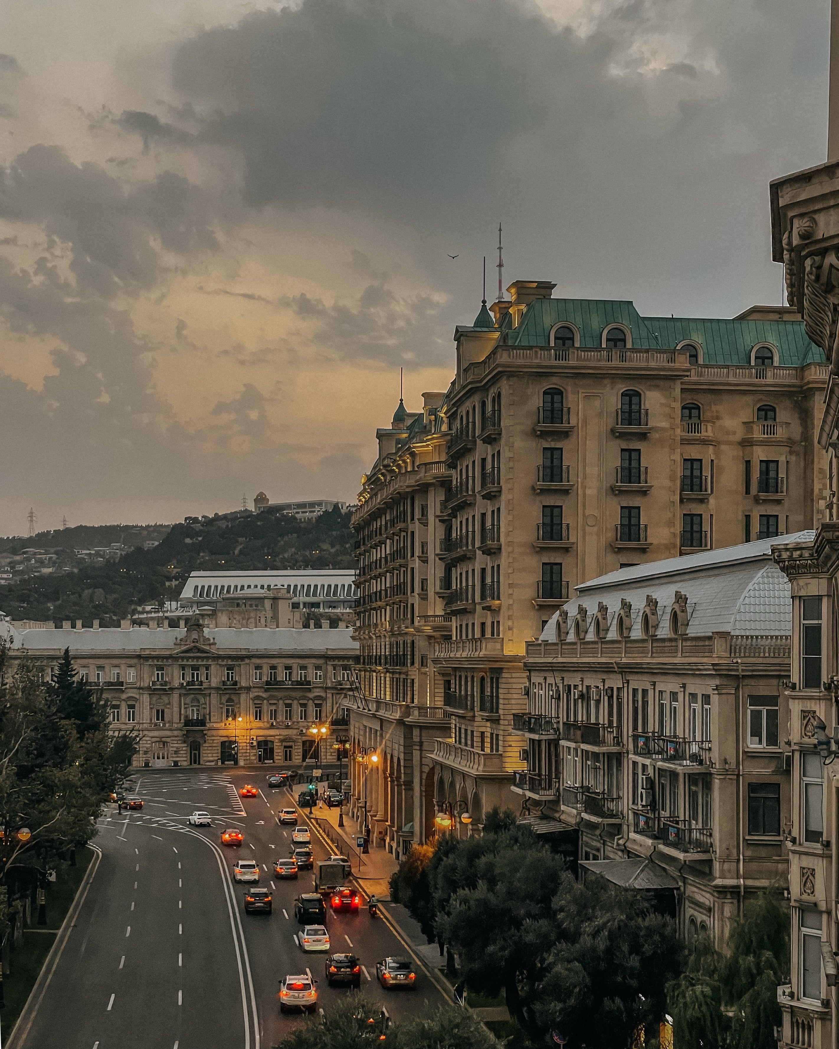 Birds Eye View of Baku, Azerbaijan · Free Stock Photo