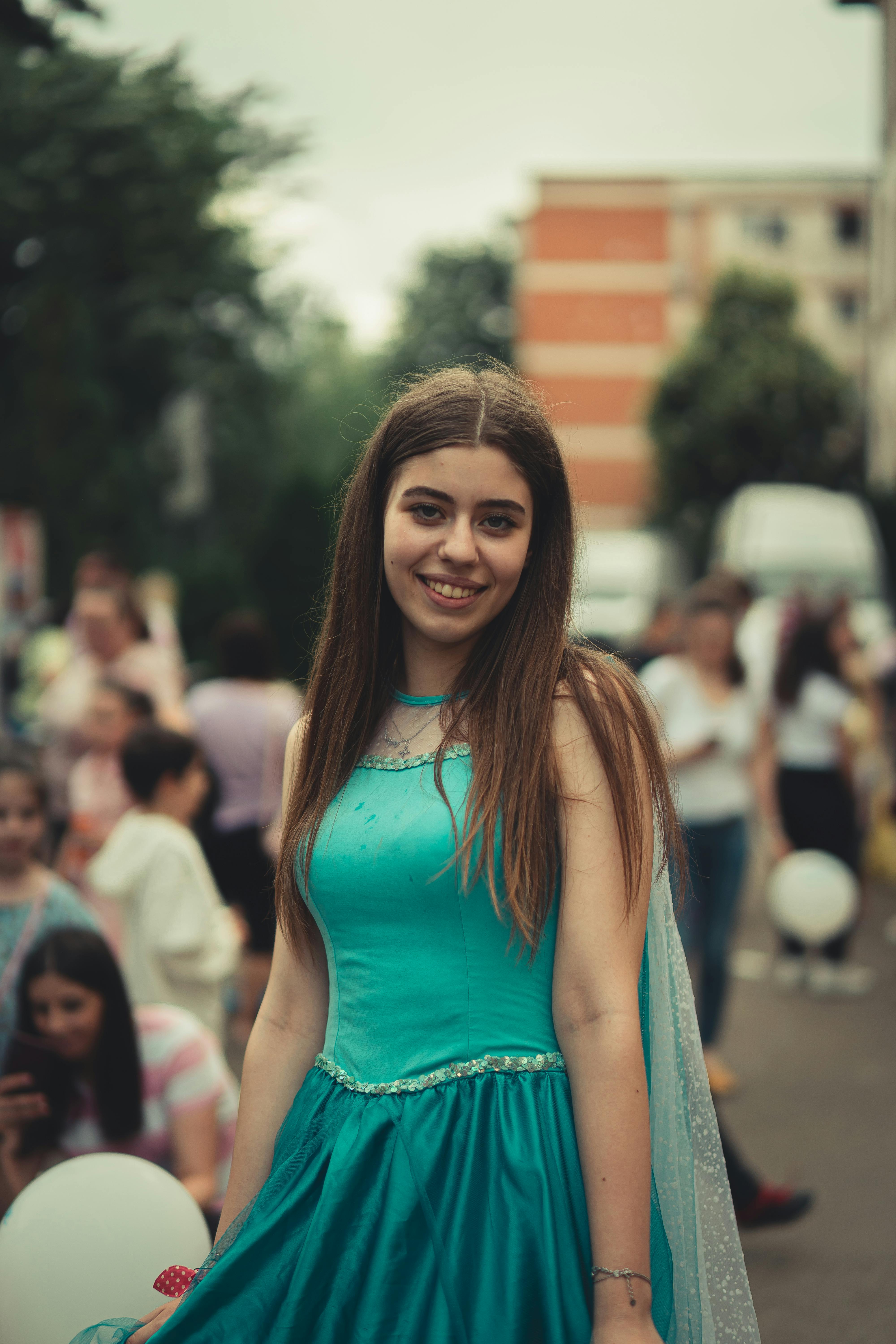Women in Traditional Bright Colored Cloak · Free Stock Photo