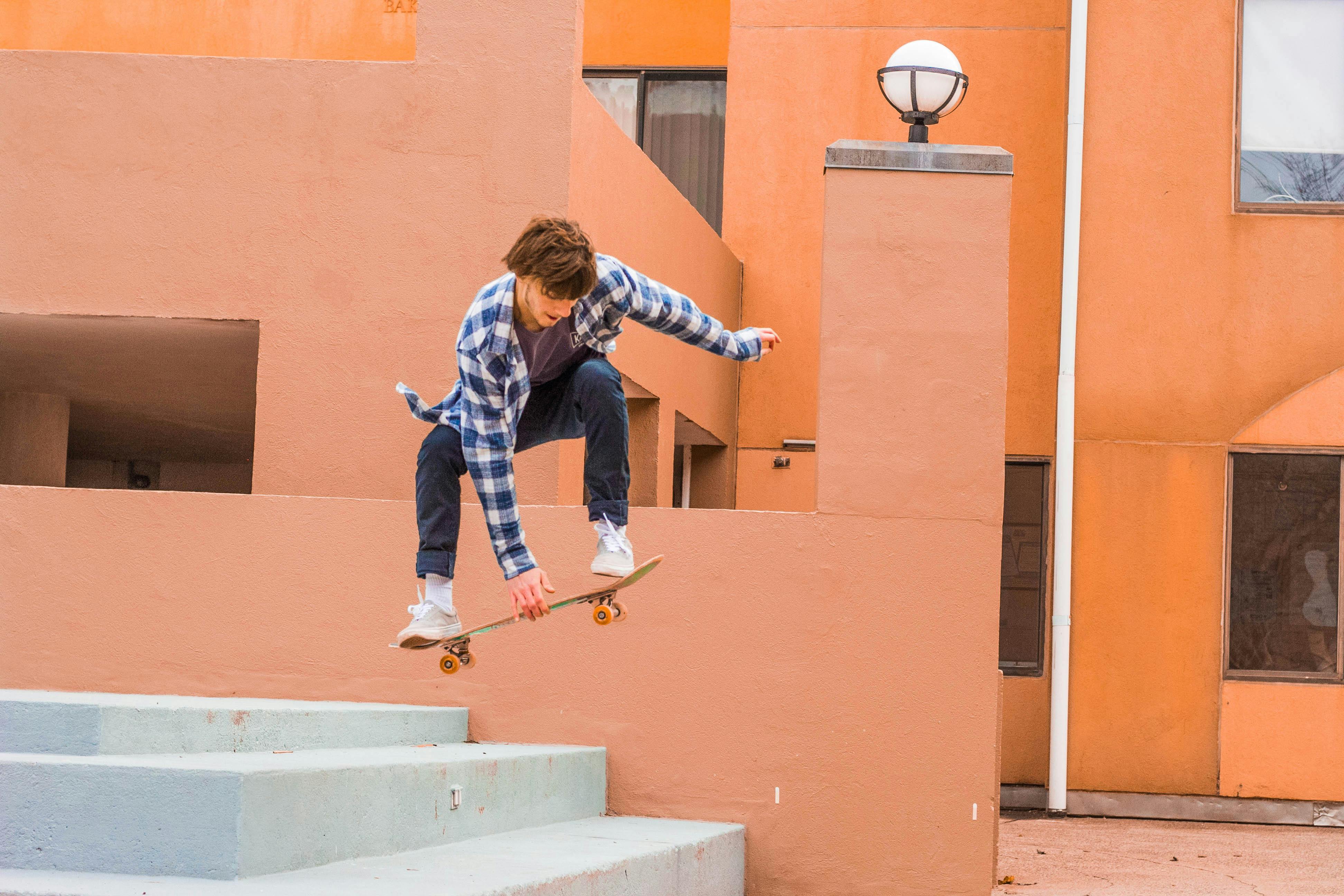 A Man Doing Skateboard Tricks · Free Stock Photo