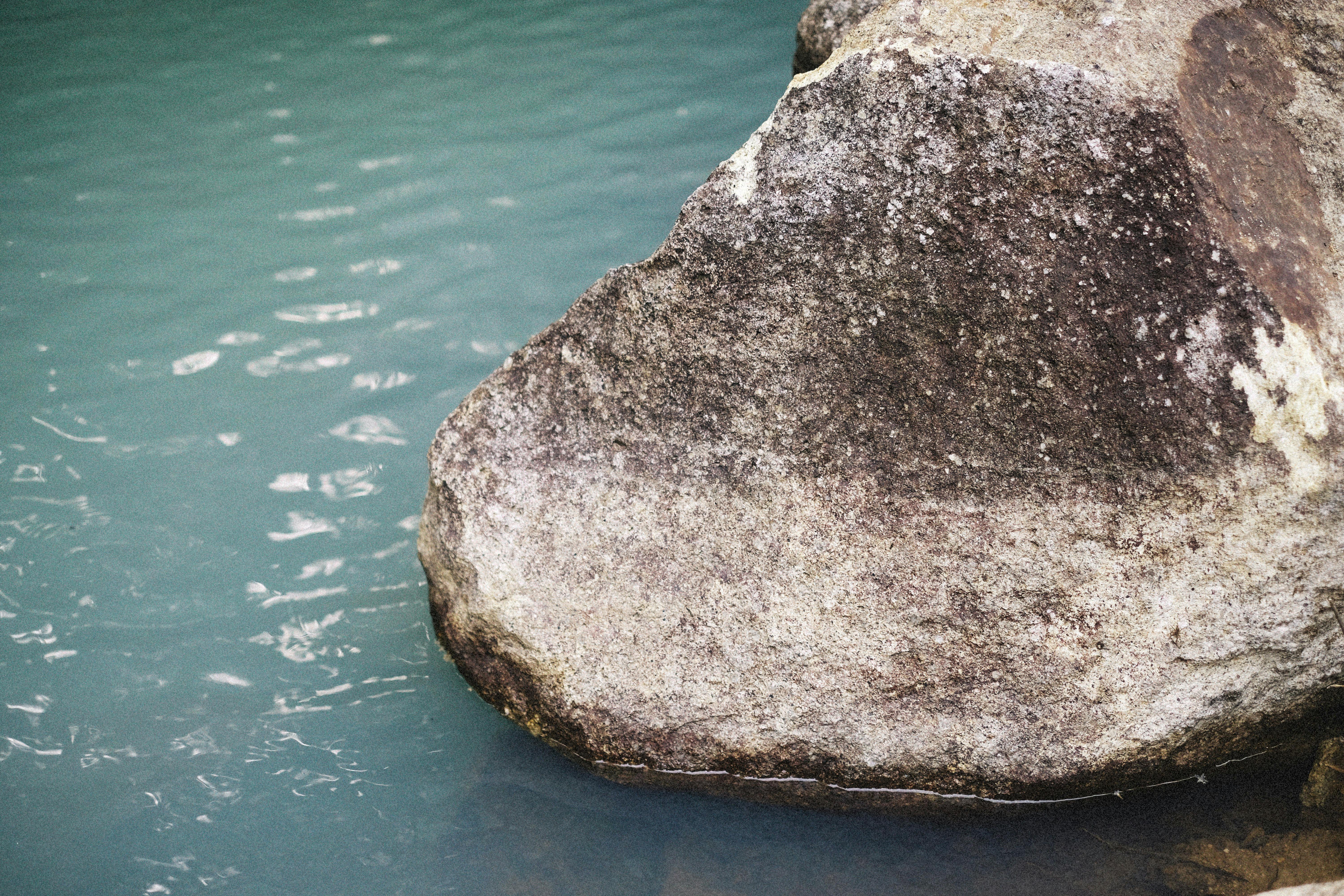 Photo of a Rock in Water · Free Stock Photo
