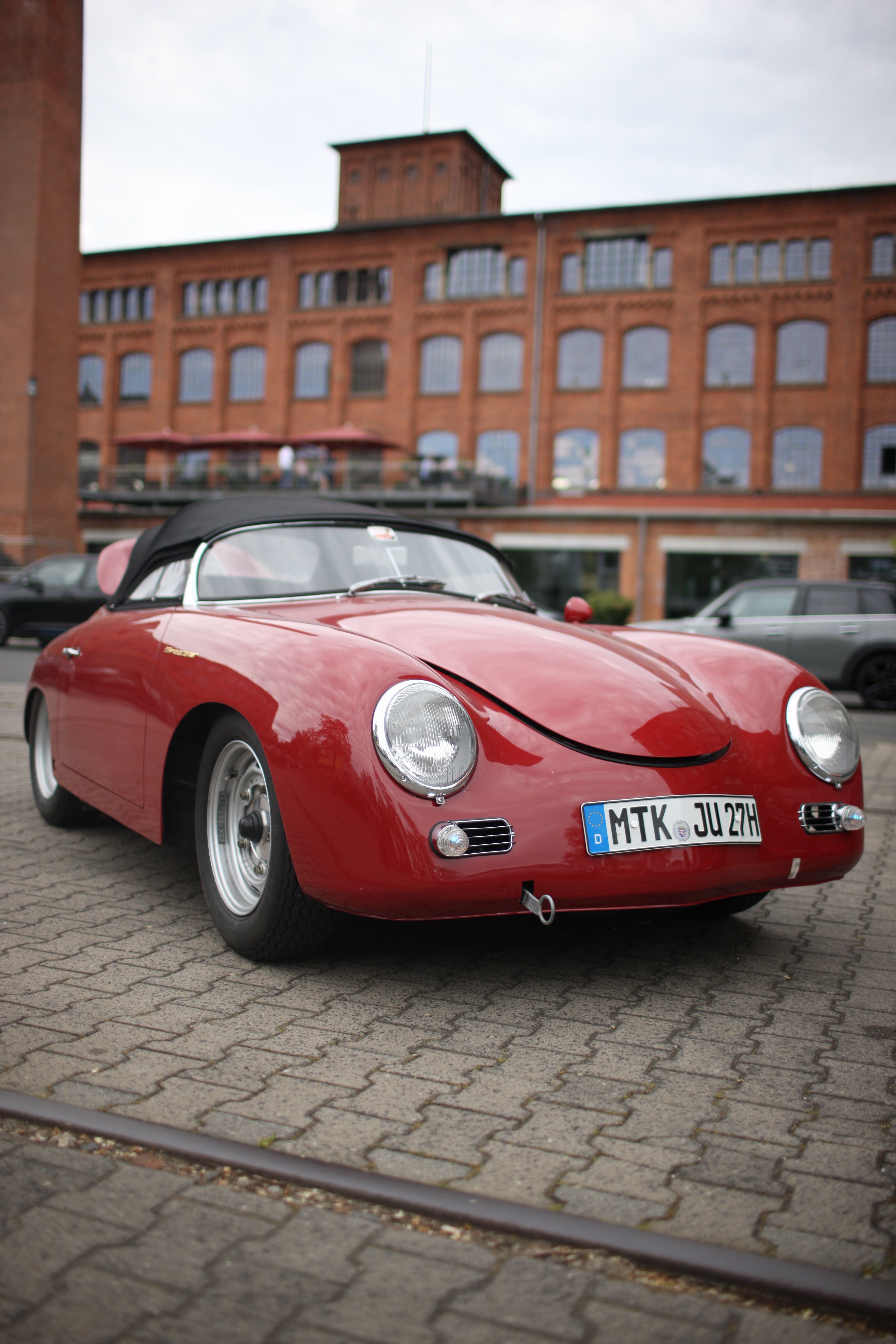 Red and White Vintage Car · Free Stock Photo
