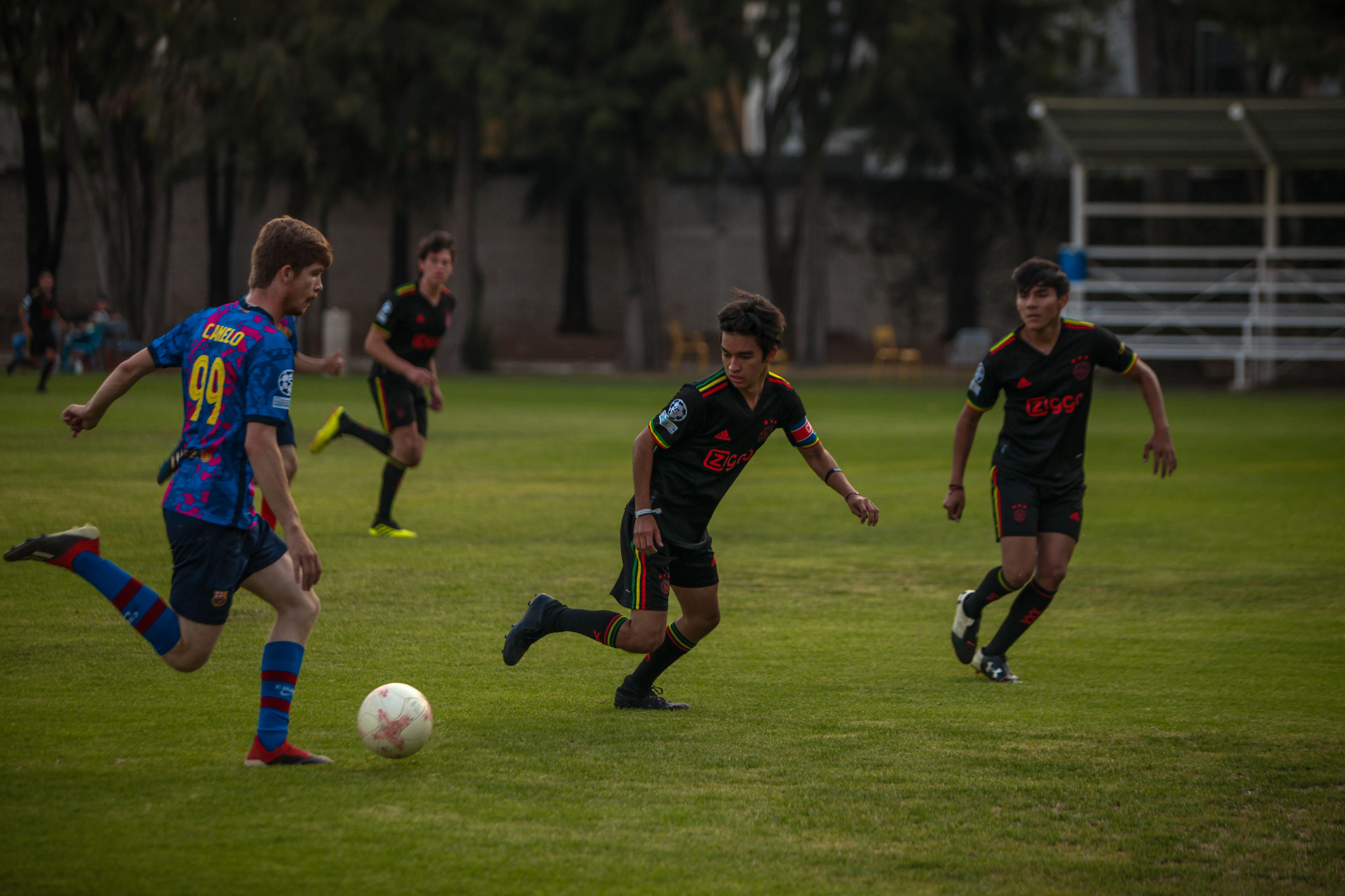 Man Playing Soccer Ball · Free Stock Photo