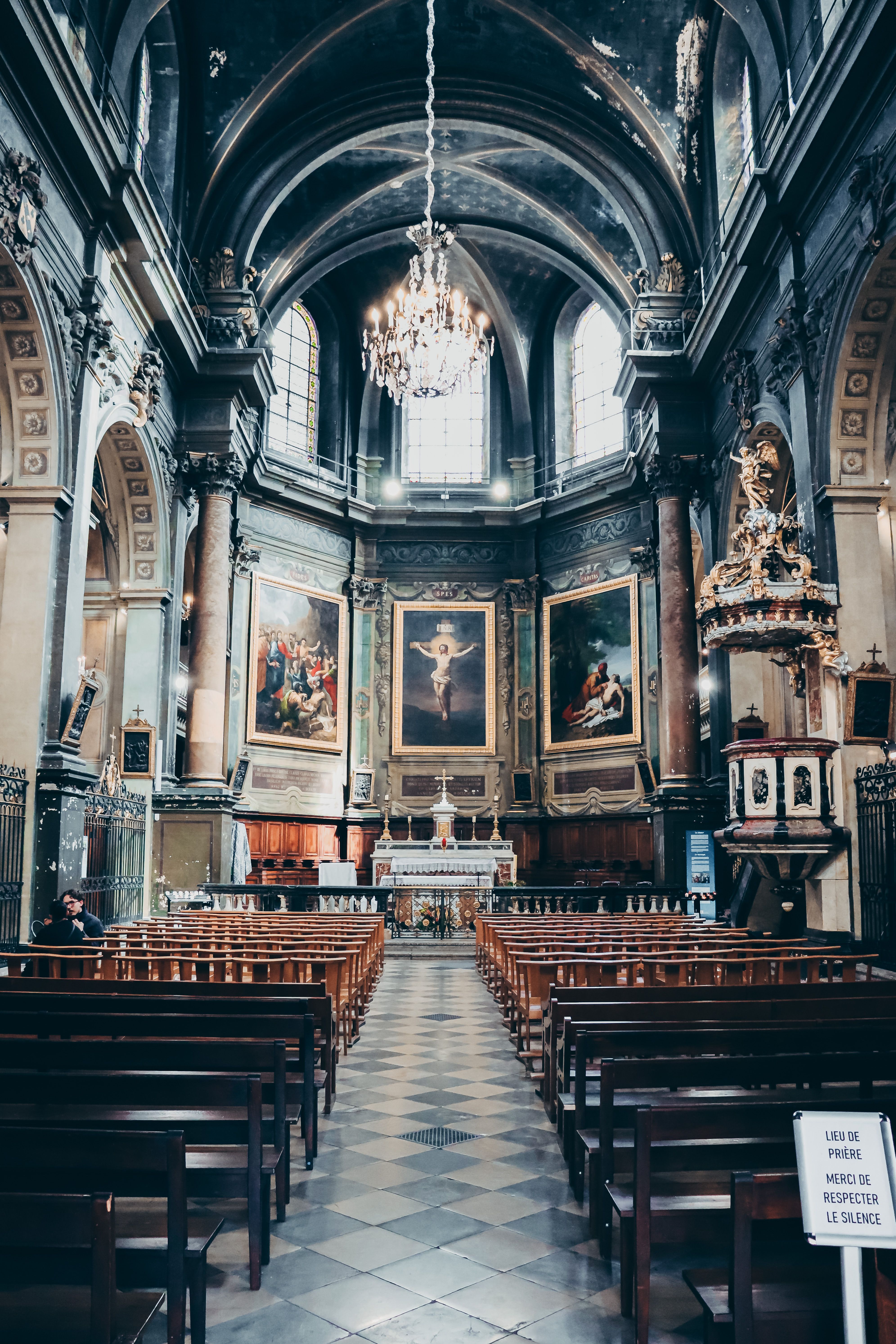 Inside Photography of Church · Free Stock Photo