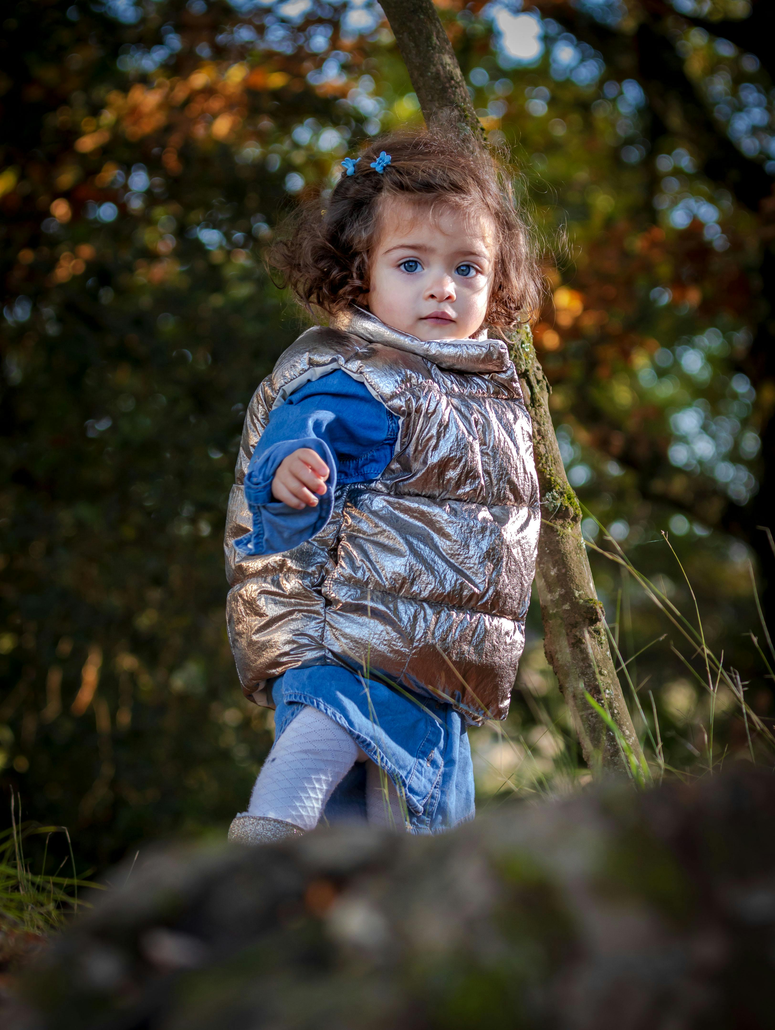 Photo of a Girl Looking Back · Free Stock Photo