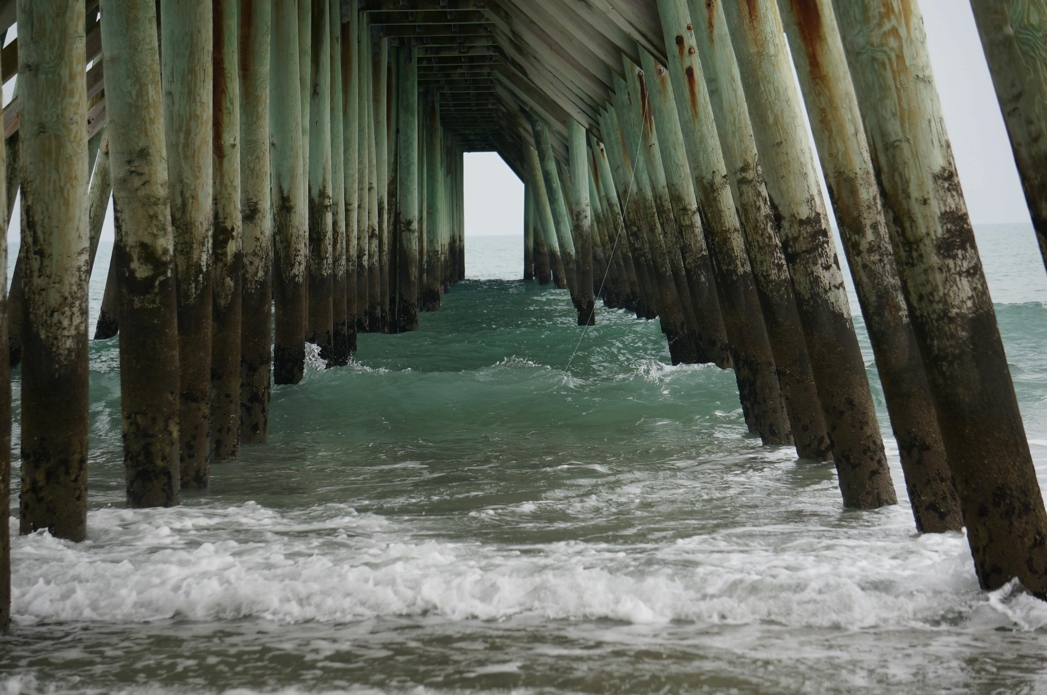Water Under a Pier · Free Stock Photo