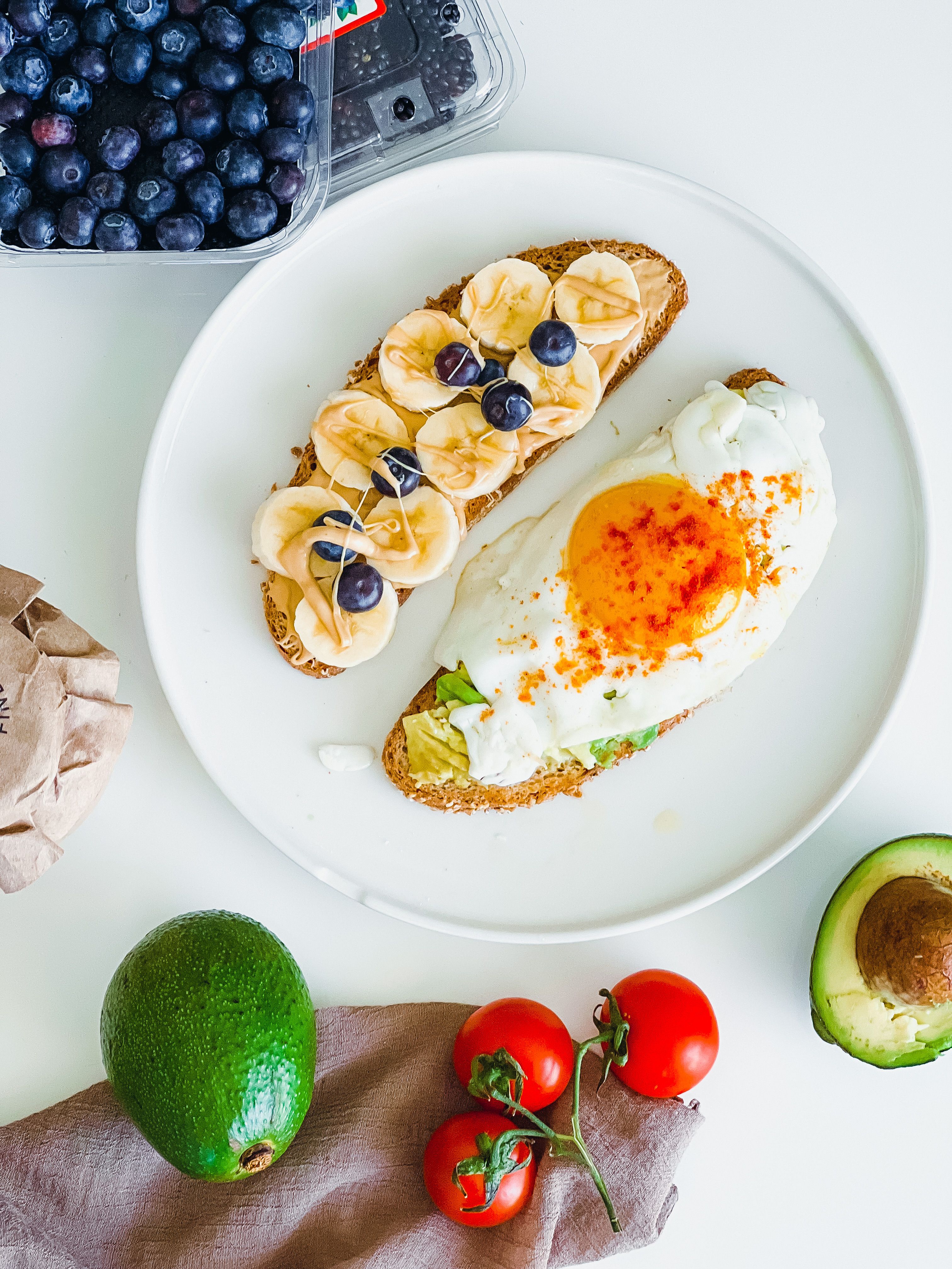 Cereal and Bread with Jam · Free Stock Photo