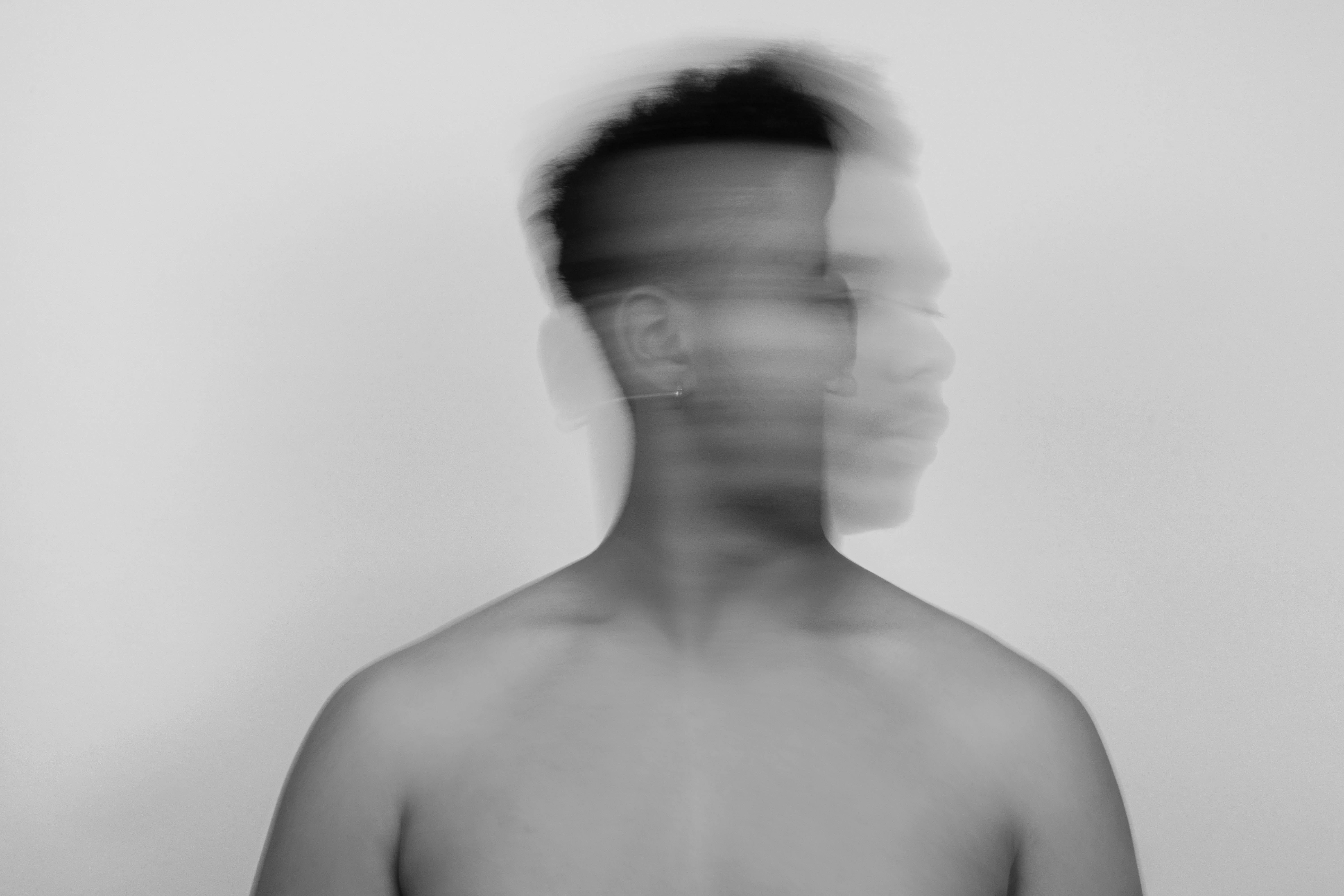 A Shirtless Man Moving His Head · Free Stock Photo