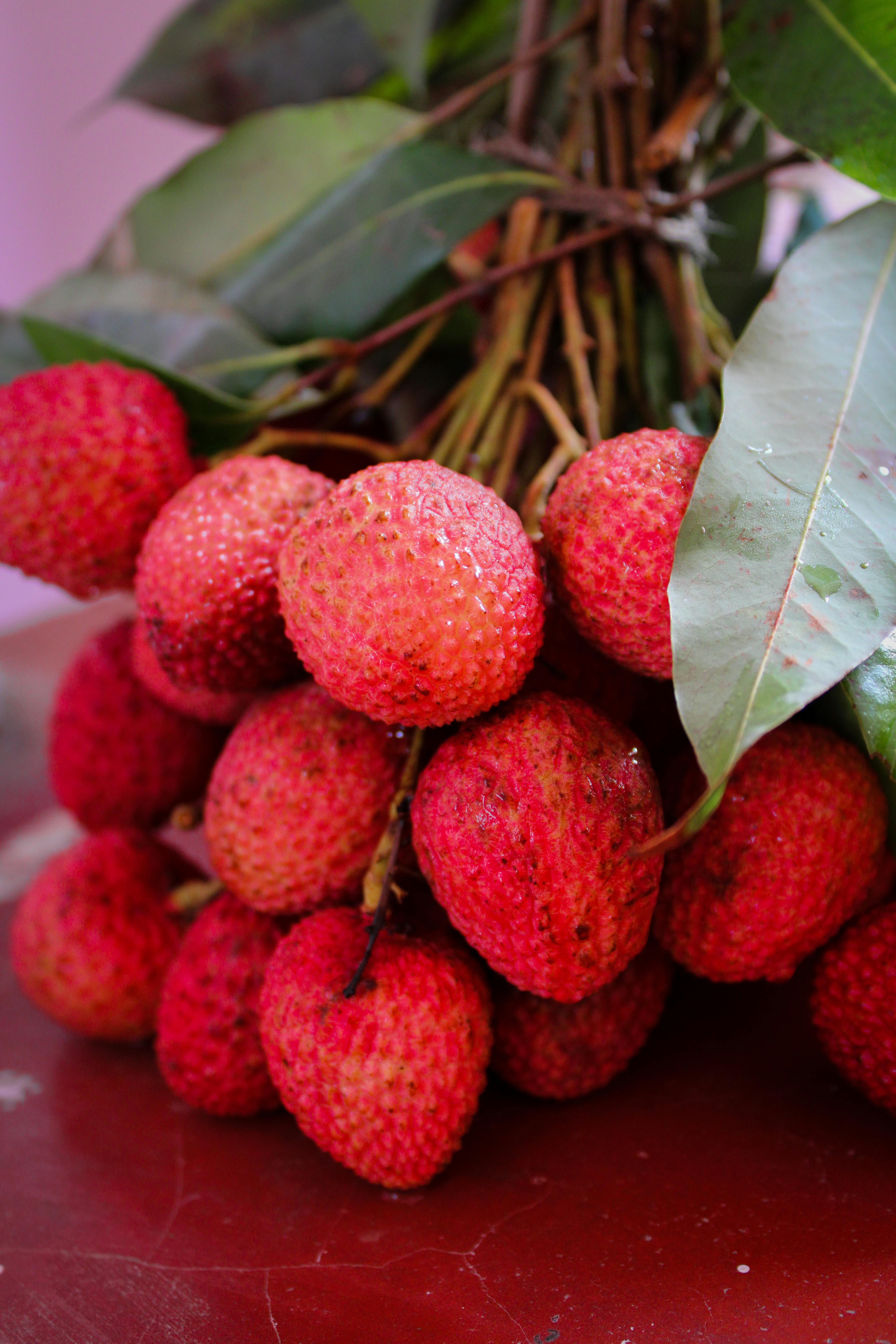 Close-Up Photo of Lychees · Free Stock Photo