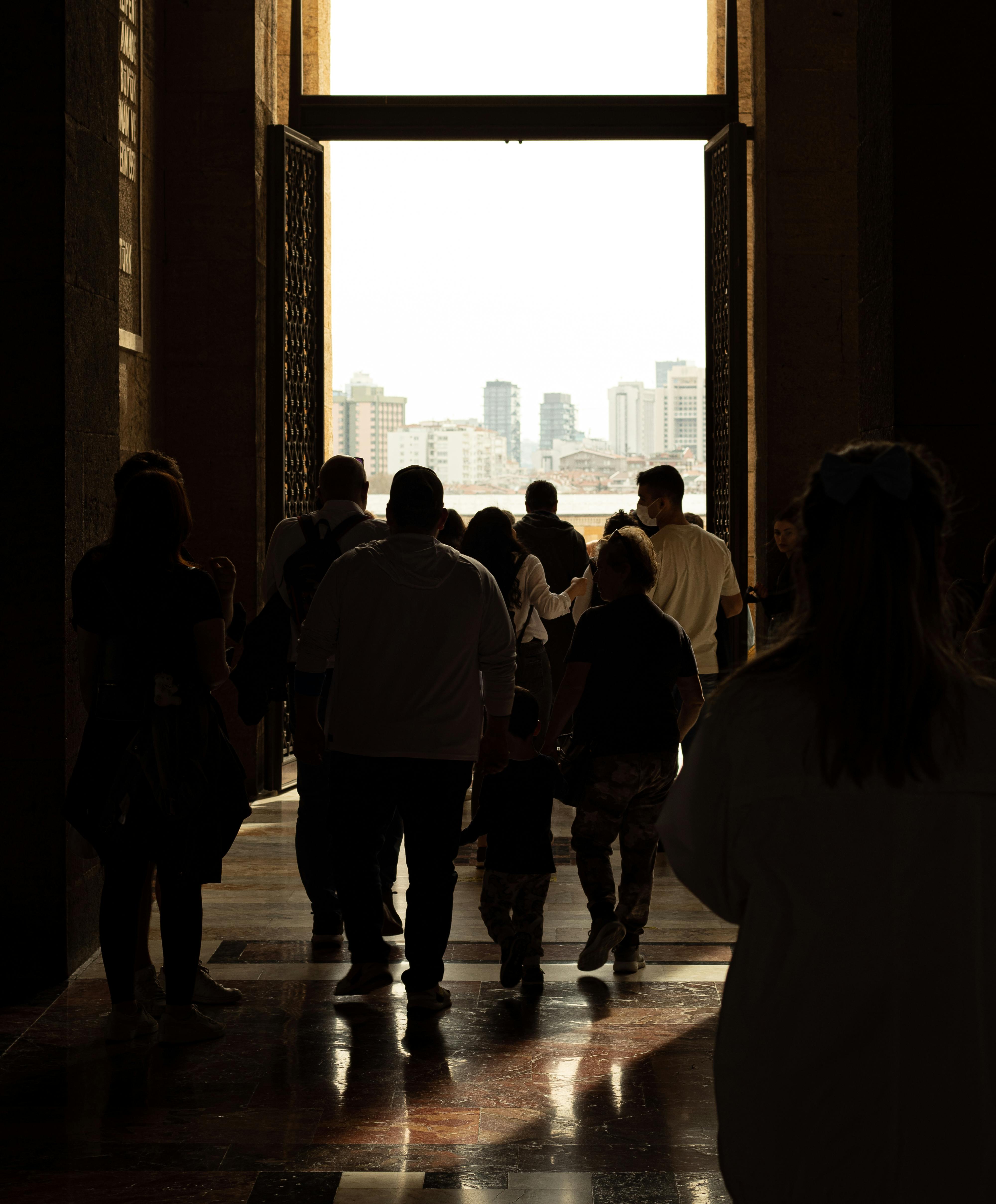 People Walking Near the Lighthouse · Free Stock Photo