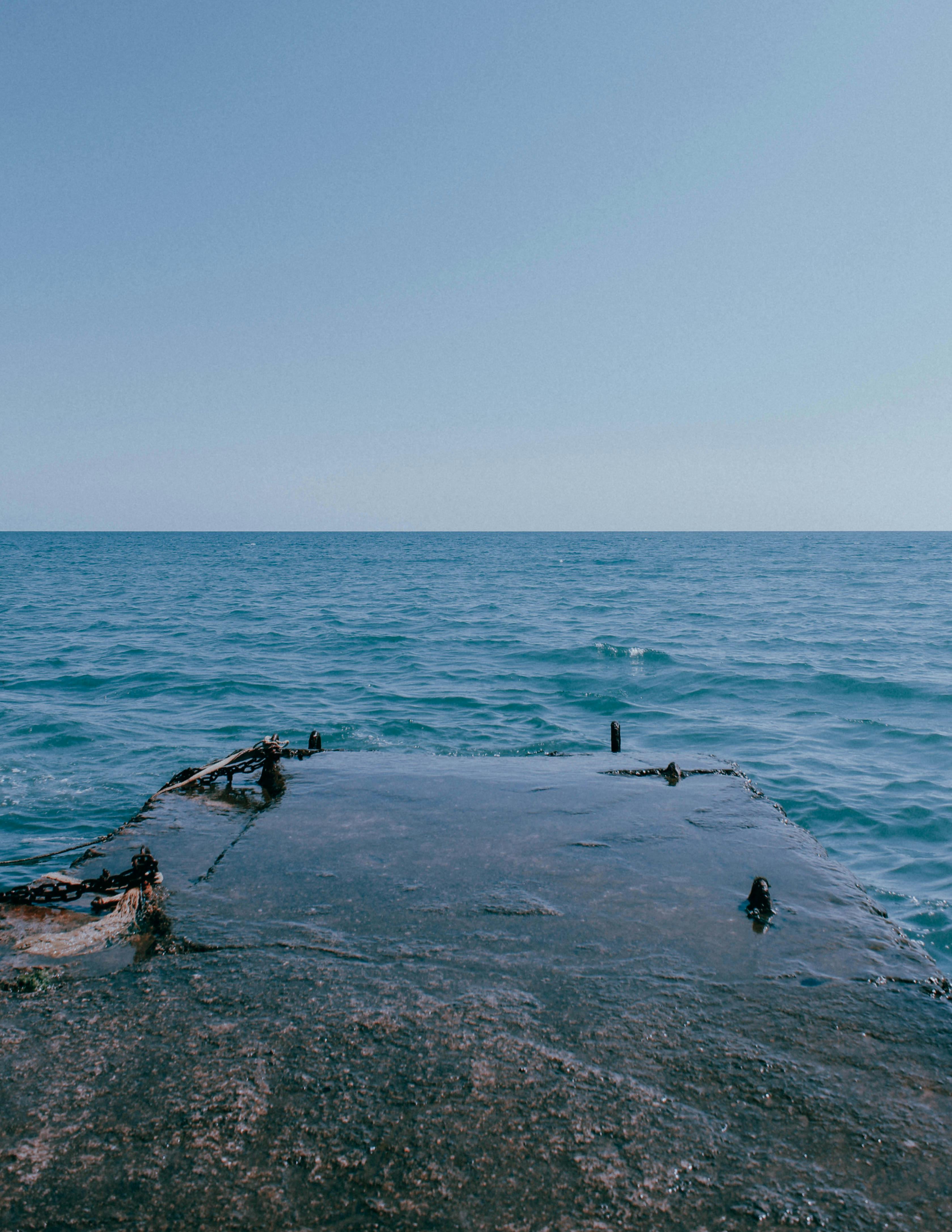 Blue Body of Water With Fog · Free Stock Photo