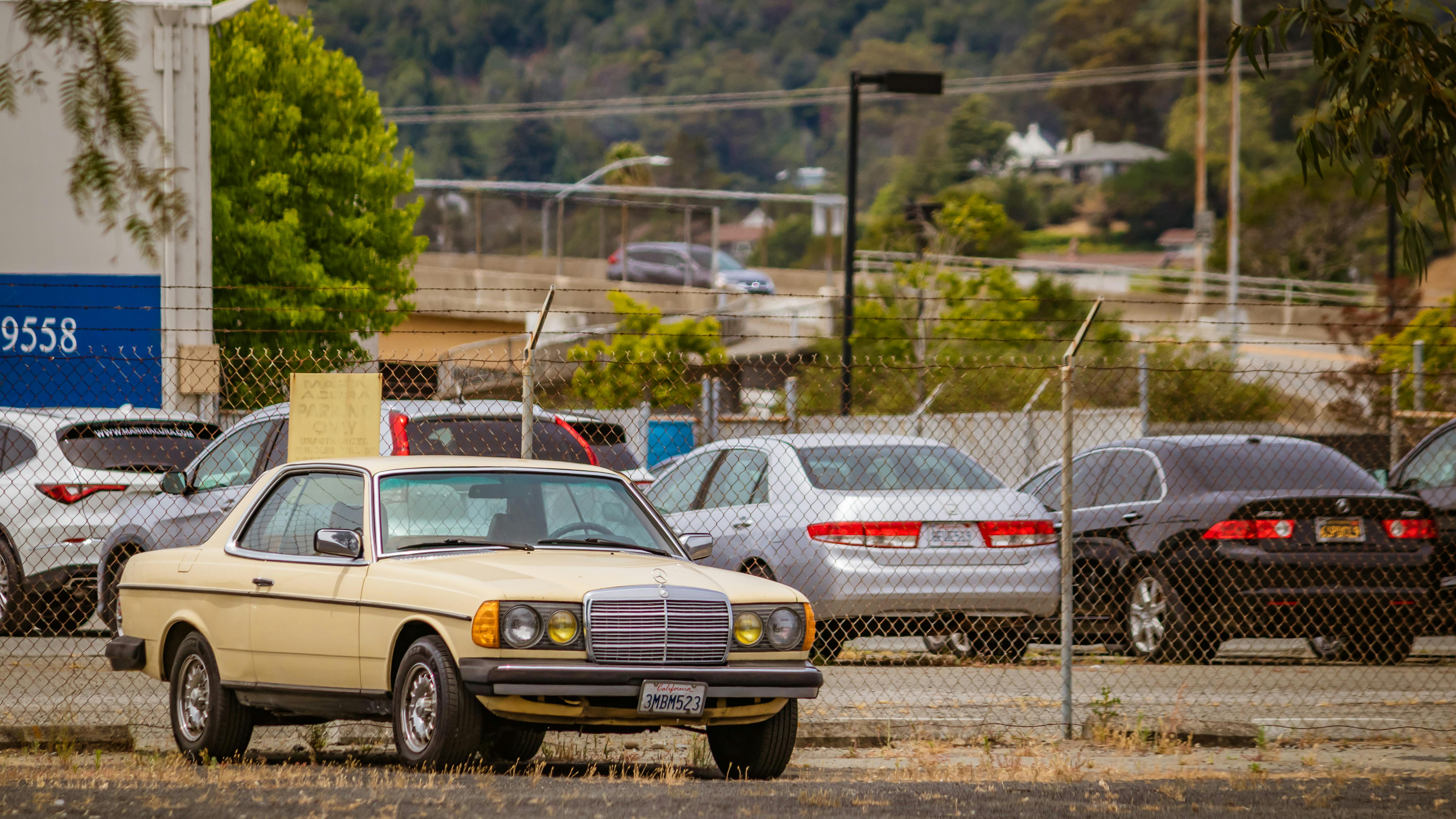 Photo of a Car Parking · Free Stock Photo