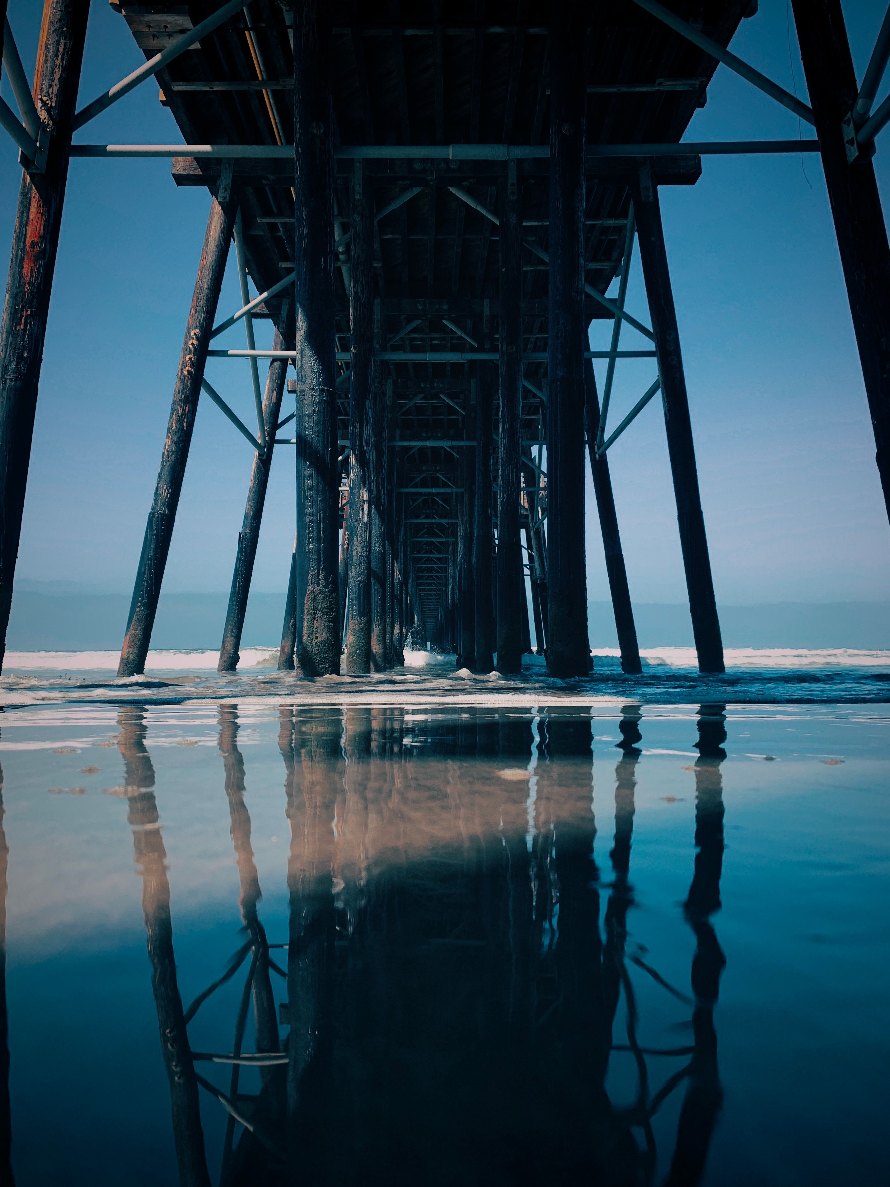 Photo of Wooden Pier at the Beach · Free Stock Photo