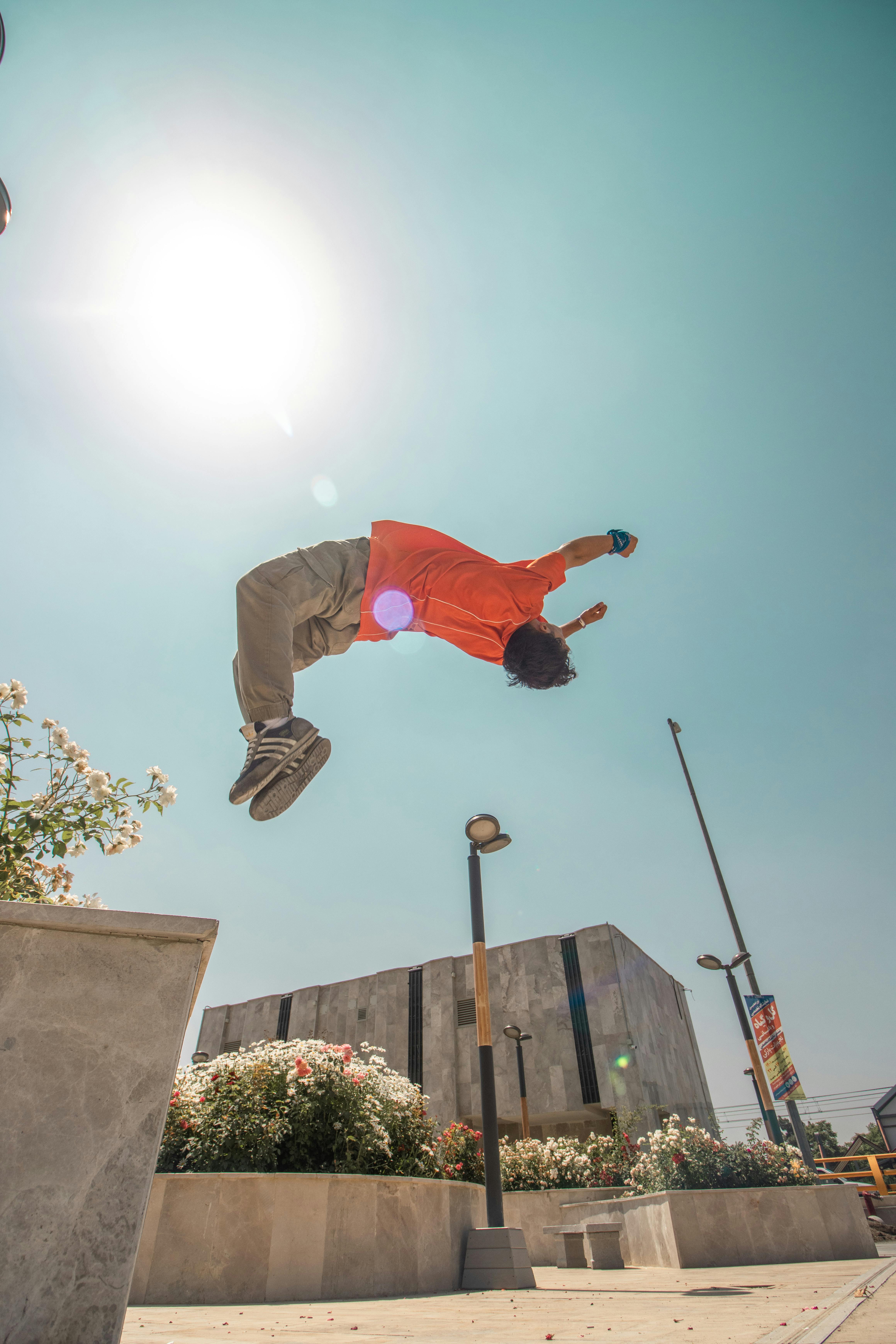 parkour flip · Free Stock Photo