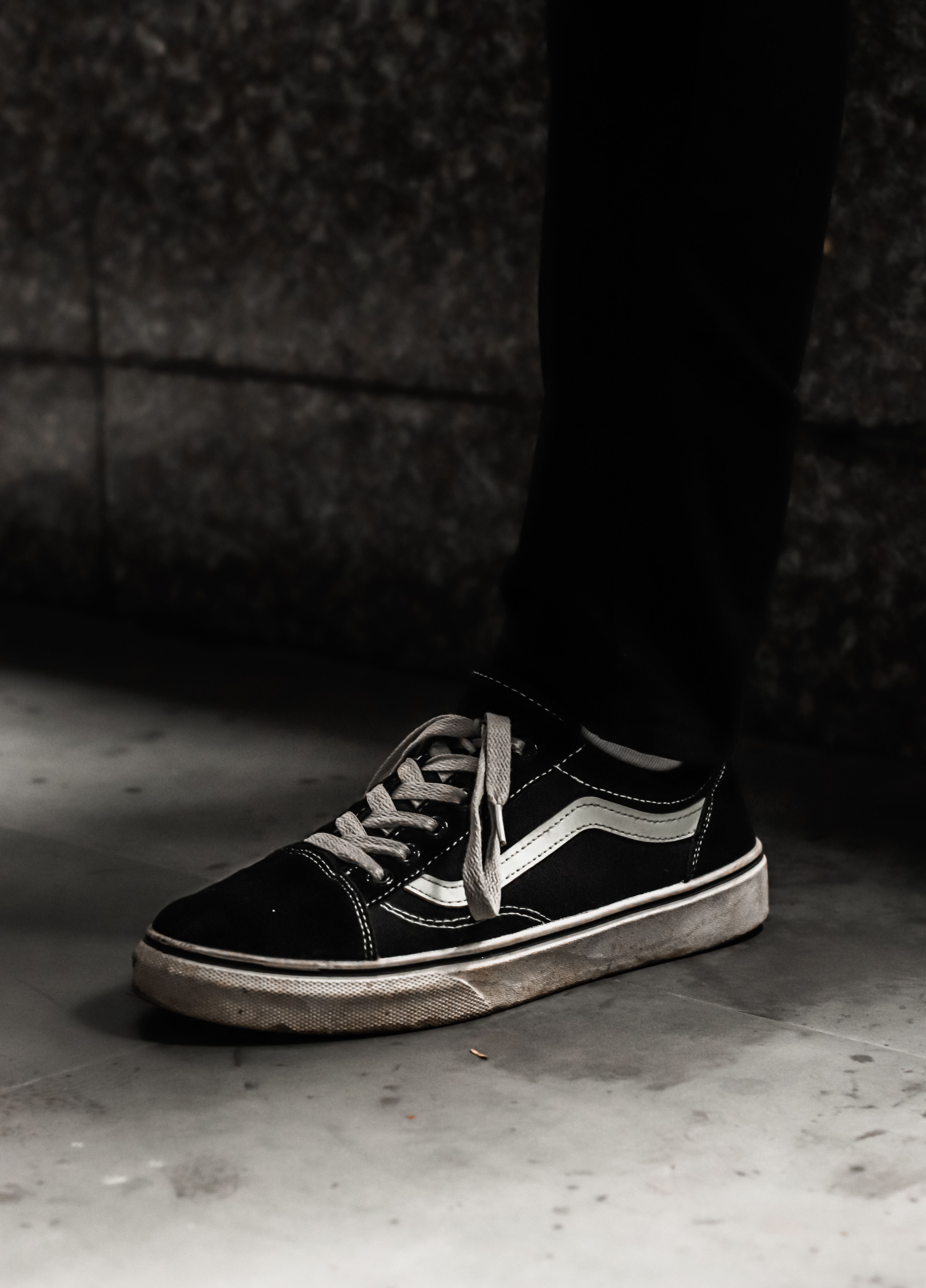 Overhead Shot of a Person with Wet Shoes Standing on Grass · Free Stock ...