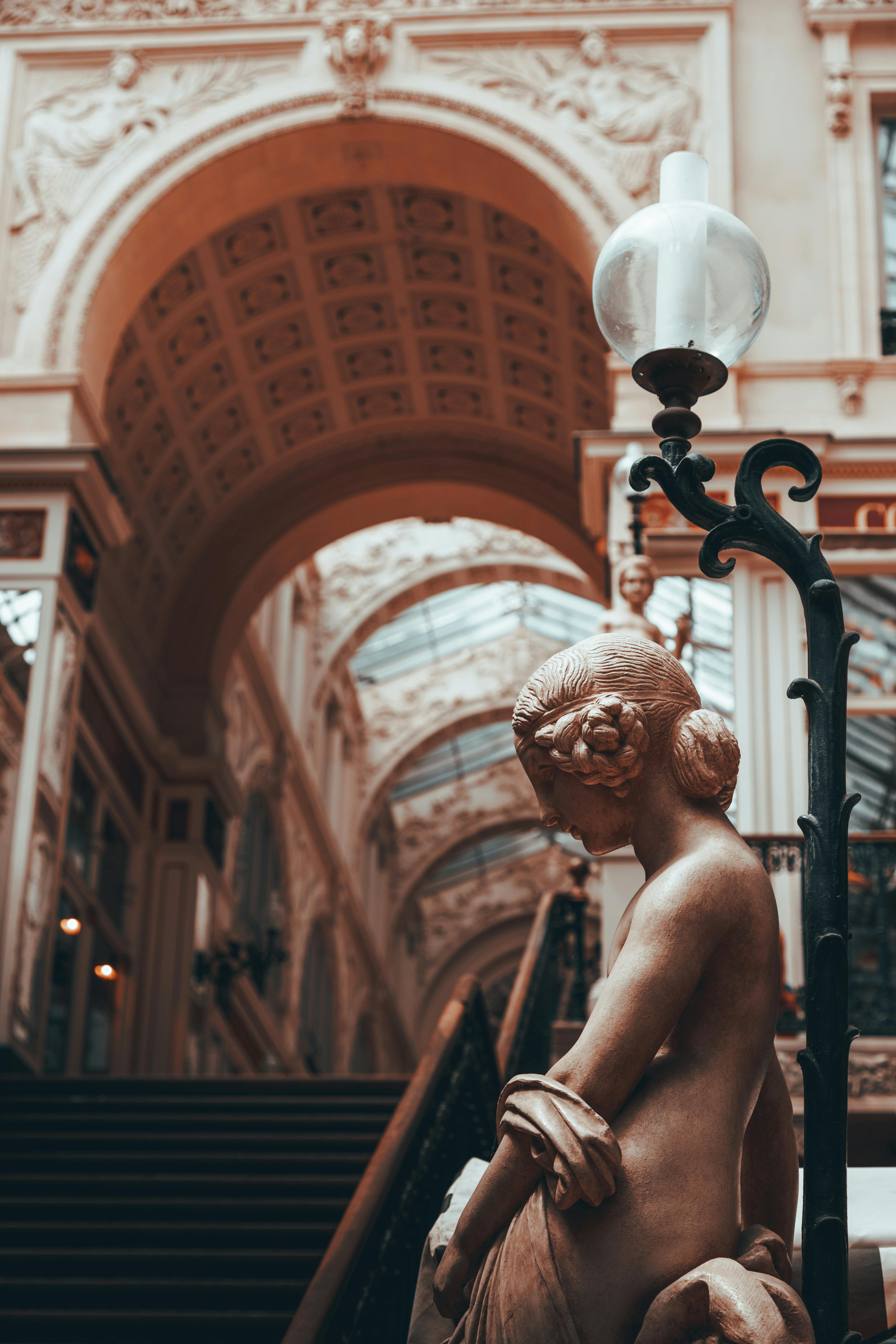Low Angle Photo of Angel Statue · Free Stock Photo