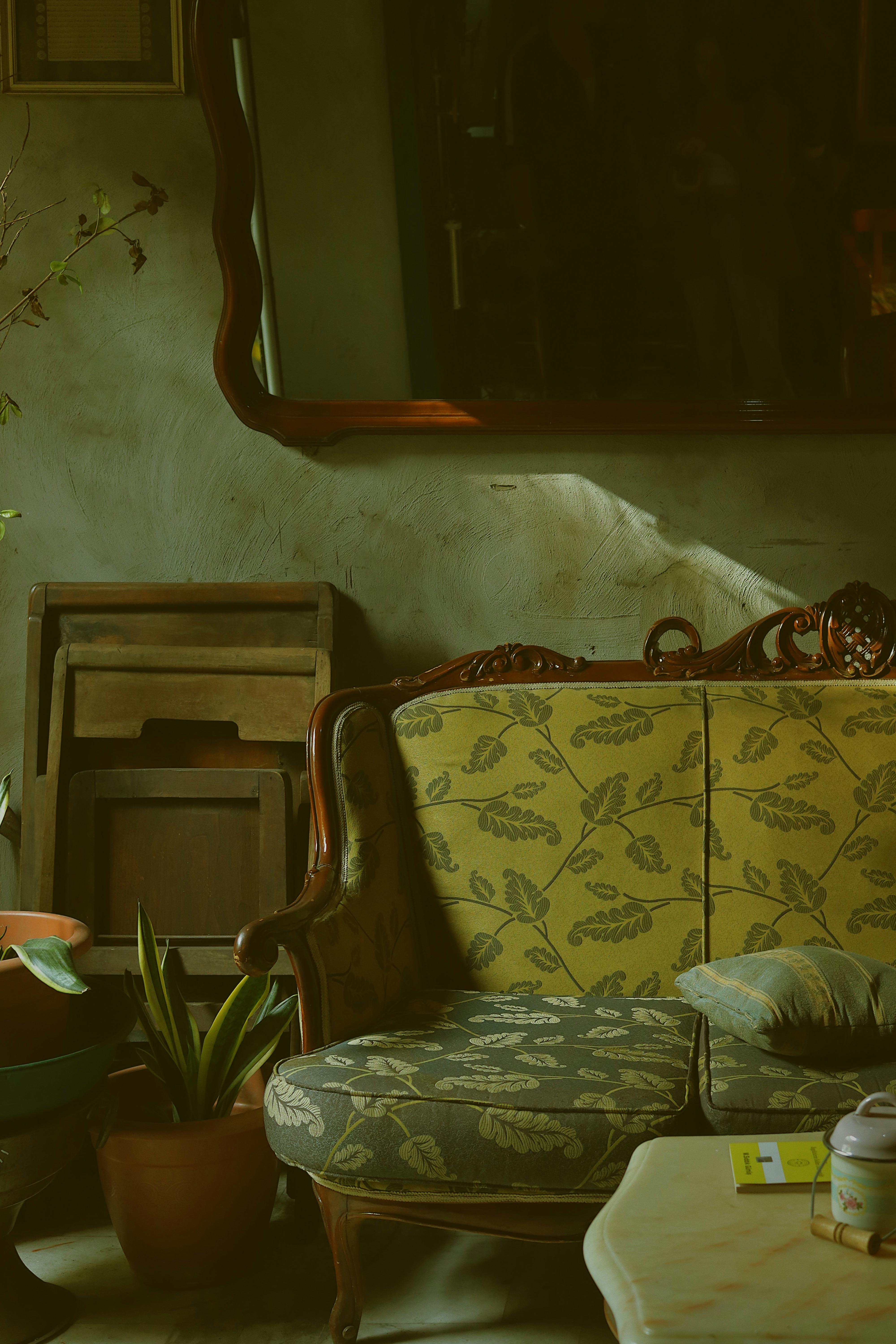 Red Suede Chair · Free Stock Photo