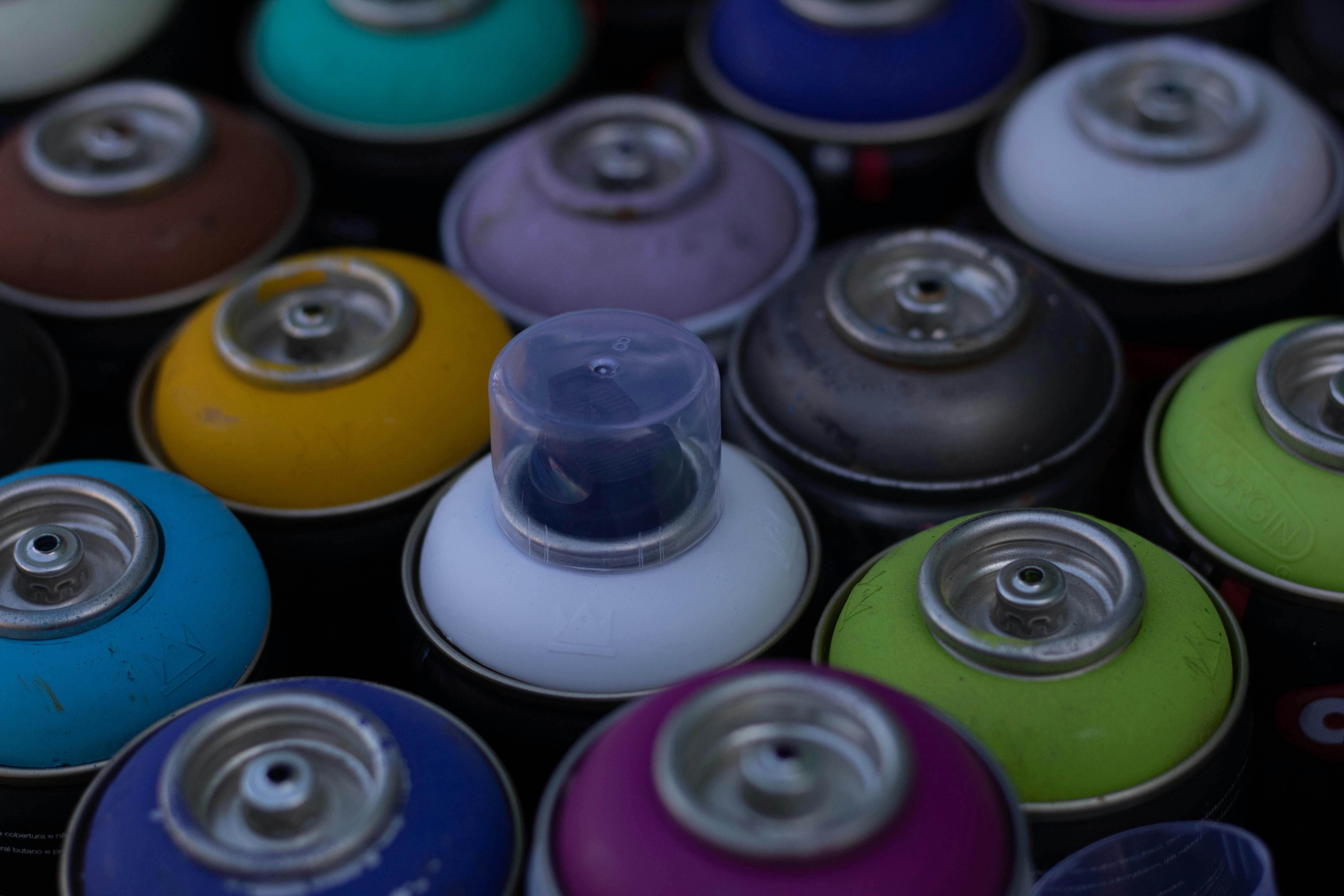 Close-Up Shot of a Pink Spray Paint · Free Stock Photo