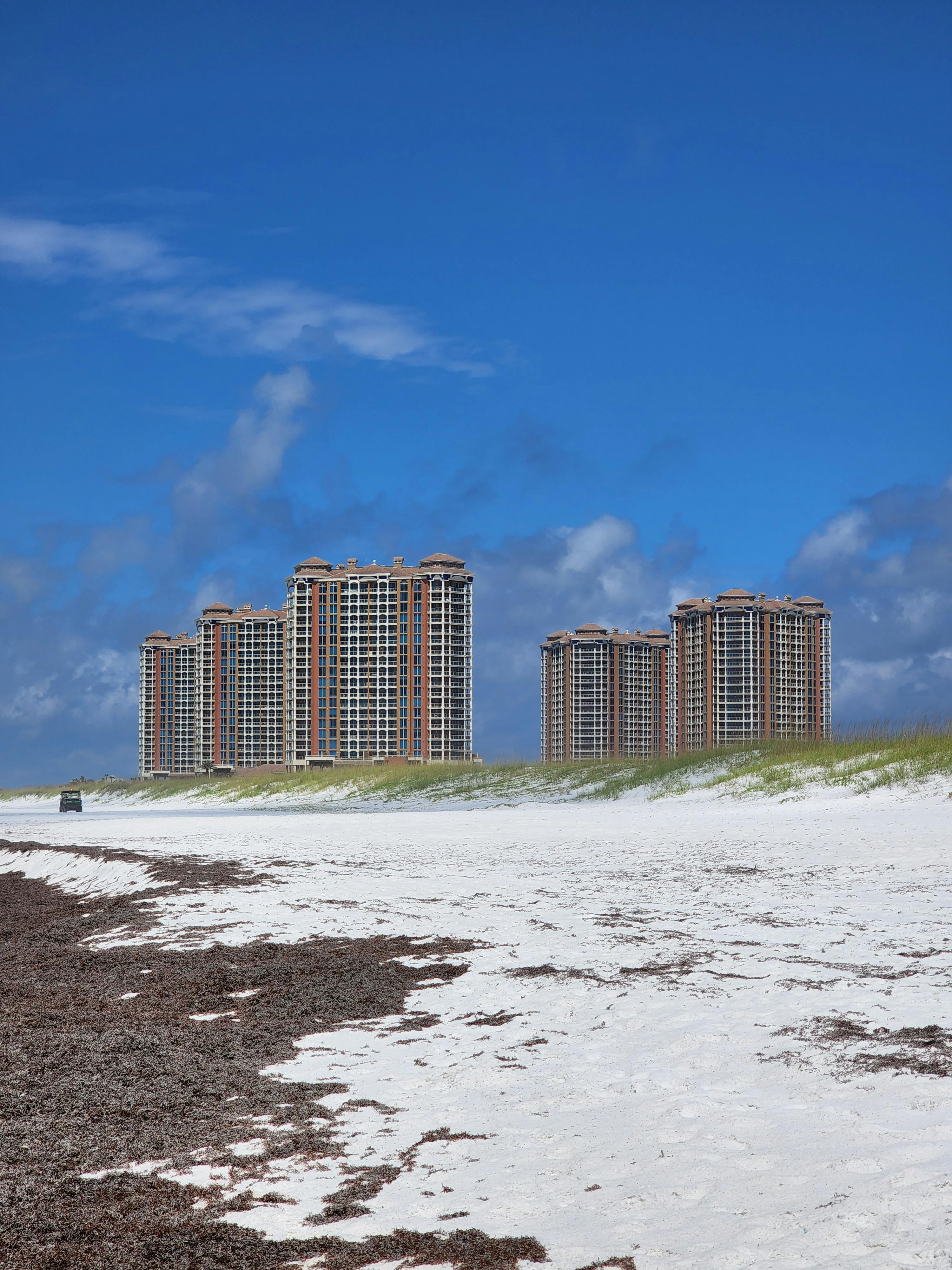 Silhouette of Building Near the River · Free Stock Photo