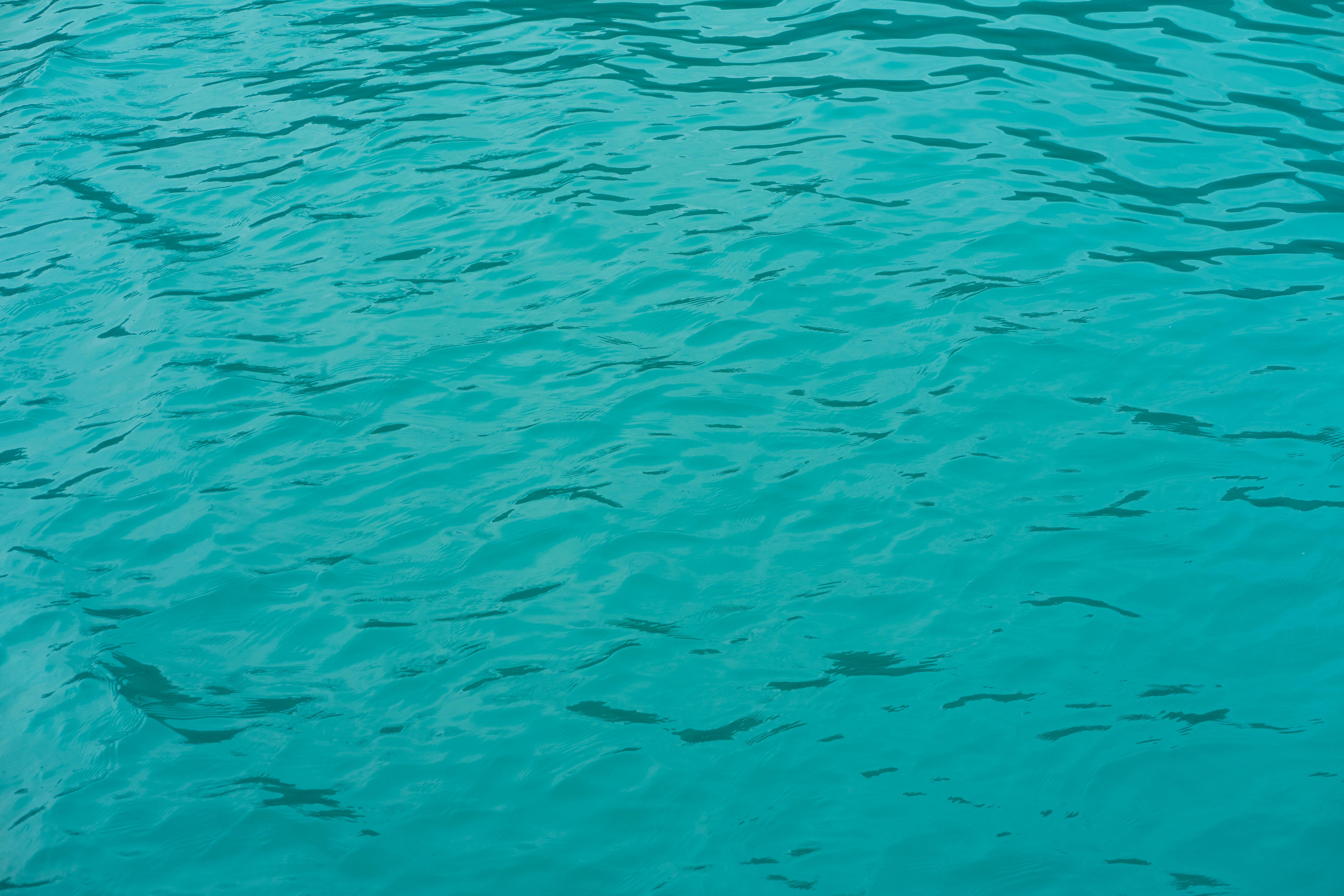 Turquoise Water in Close-up Photography · Free Stock Photo