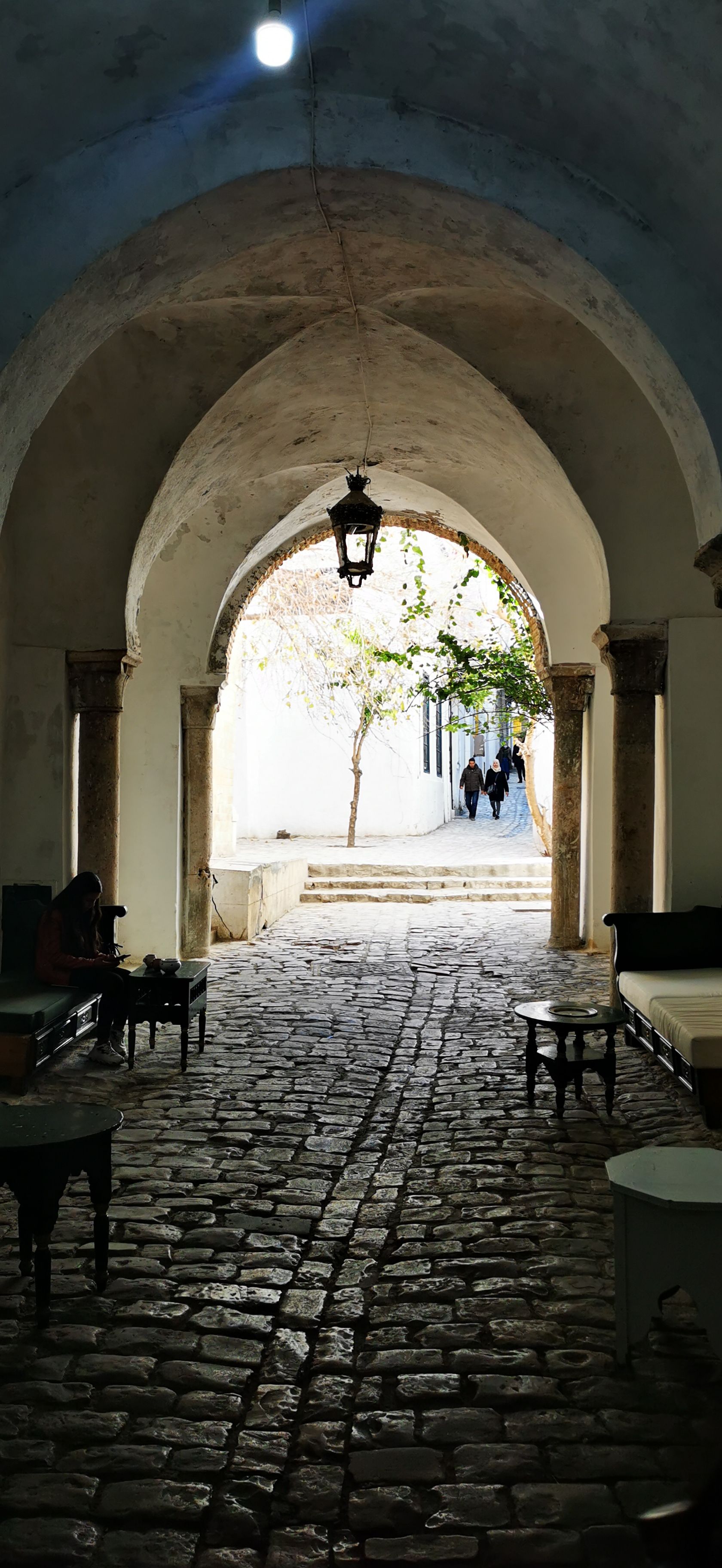 Photo of a Arcade Passageway · Free Stock Photo