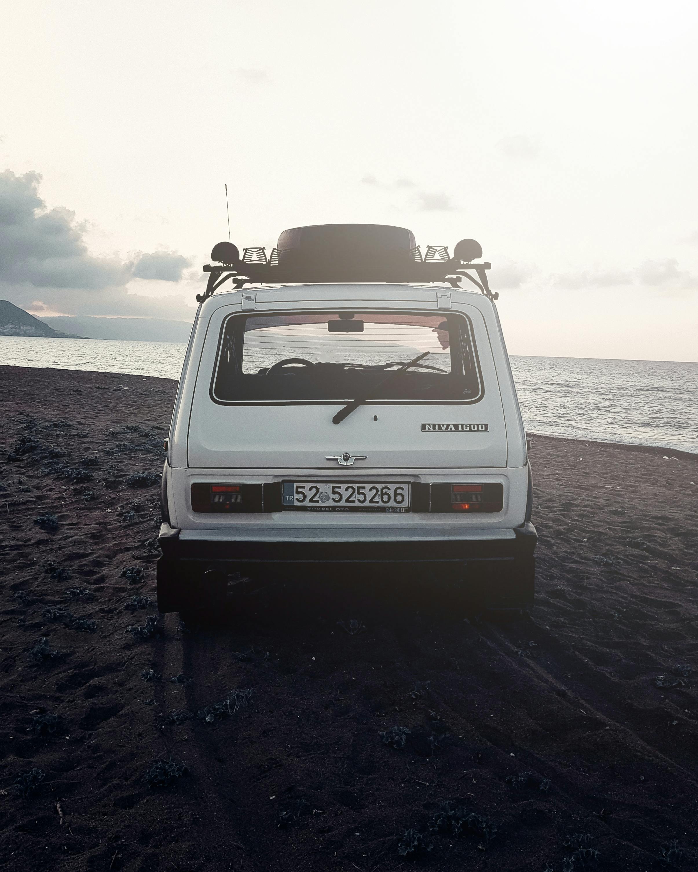 A Car at the Beach · Free Stock Photo