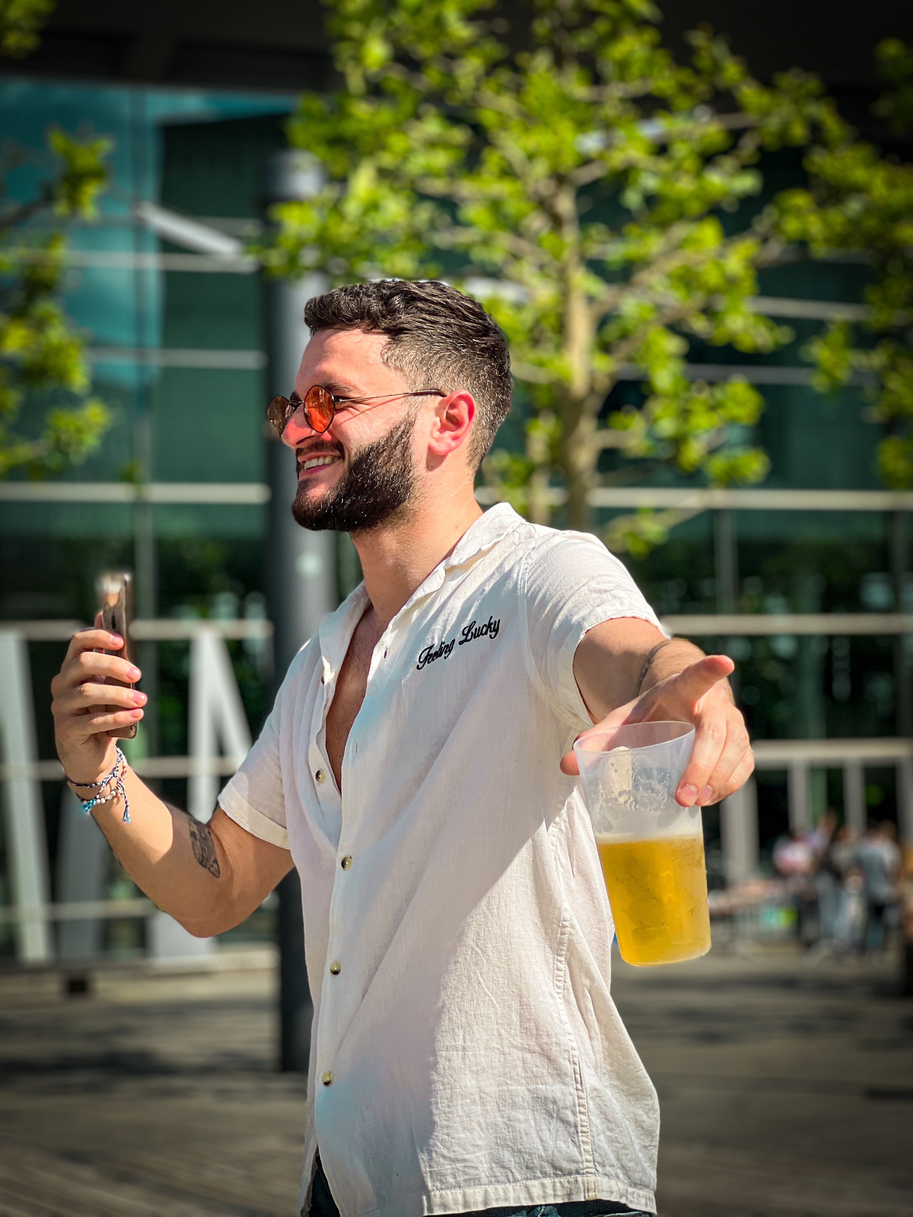 A Man Holding Portafilters · Free Stock Photo
