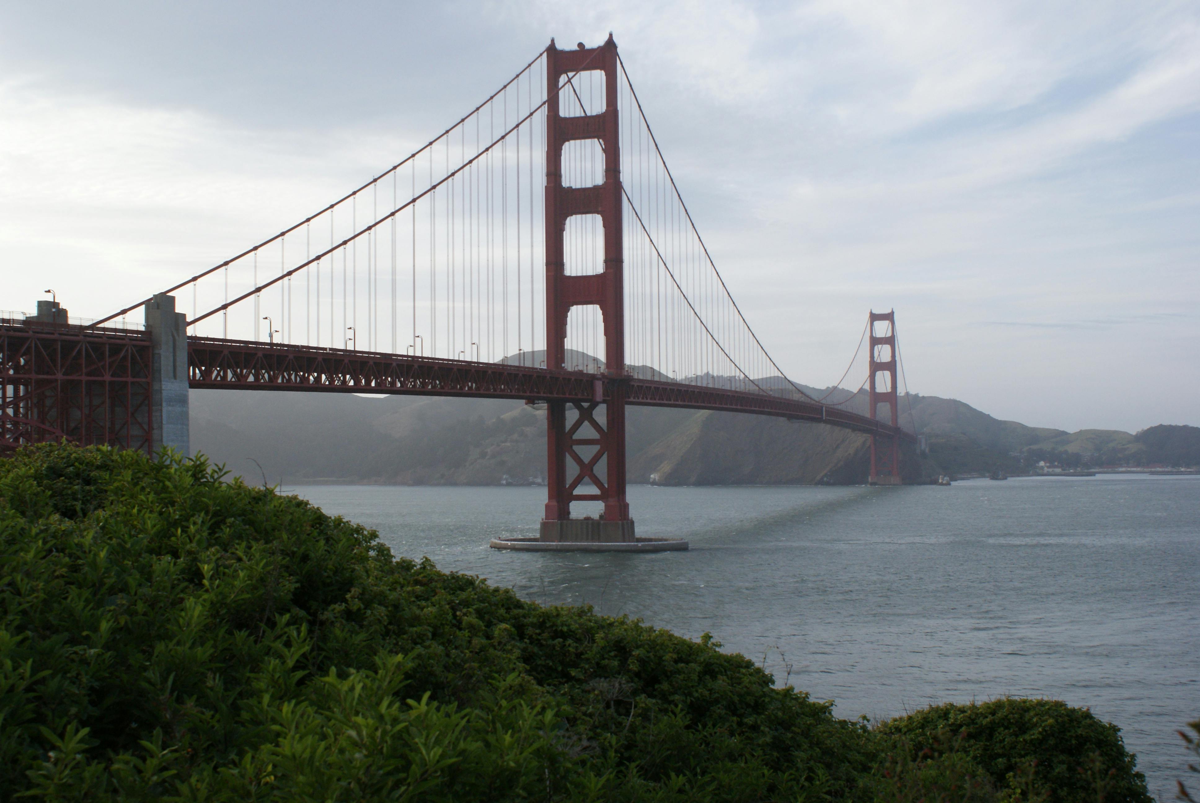 Golden Gate Bridge Under Clear Skies · Free Stock Photo