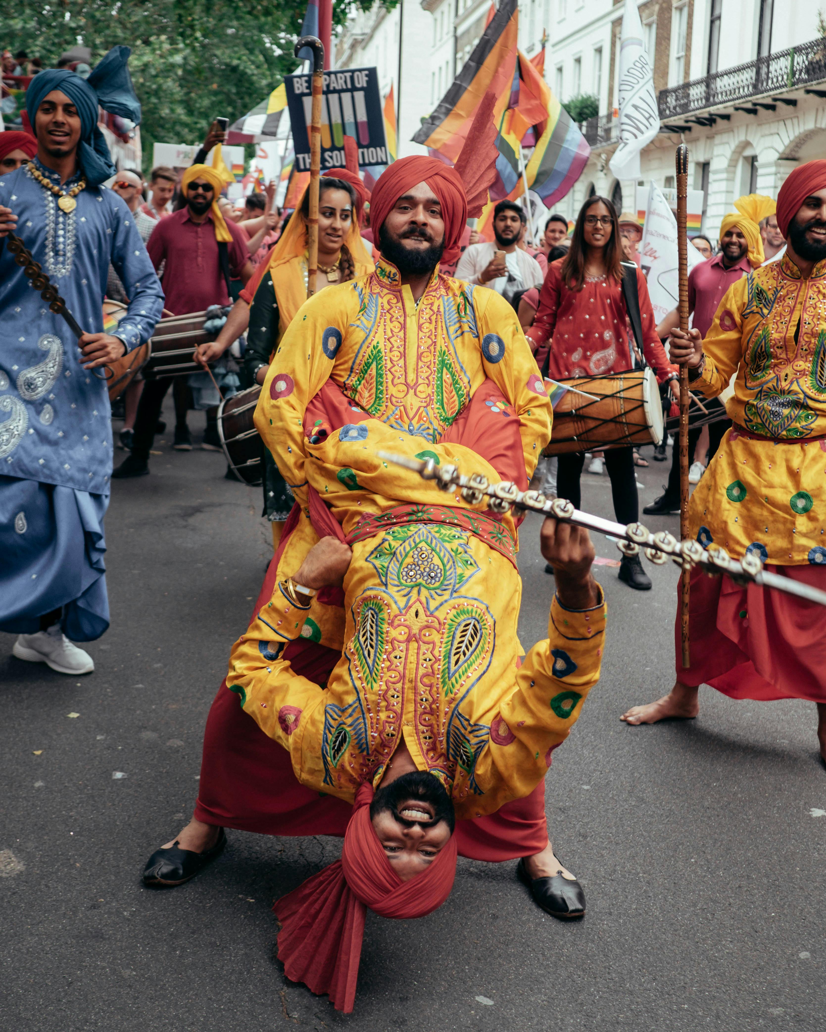 Man on Pride Parade · Free Stock Photo