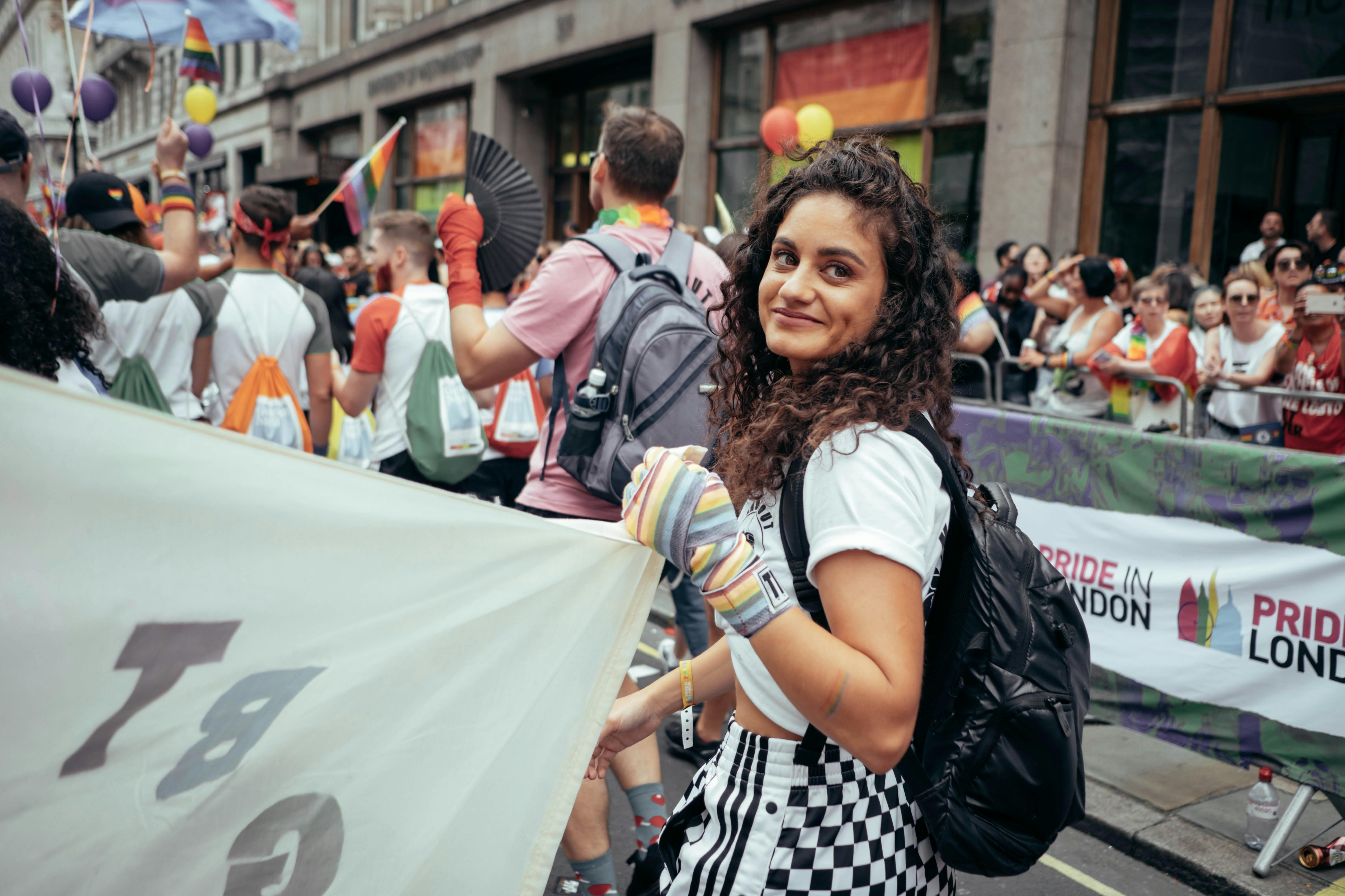 Man on Pride Parade · Free Stock Photo