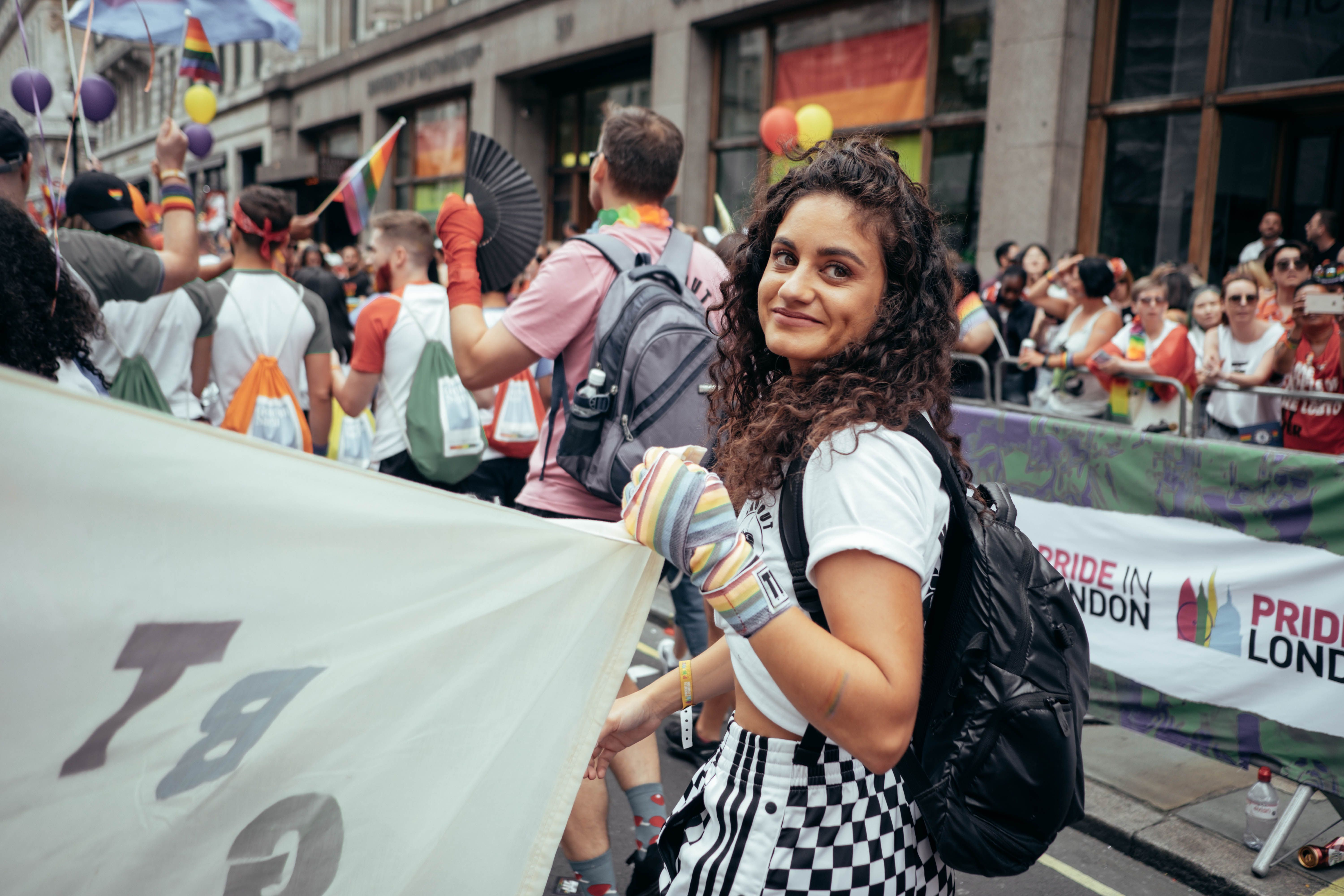 Aerial Photography of Parade on the Street · Free Stock Photo