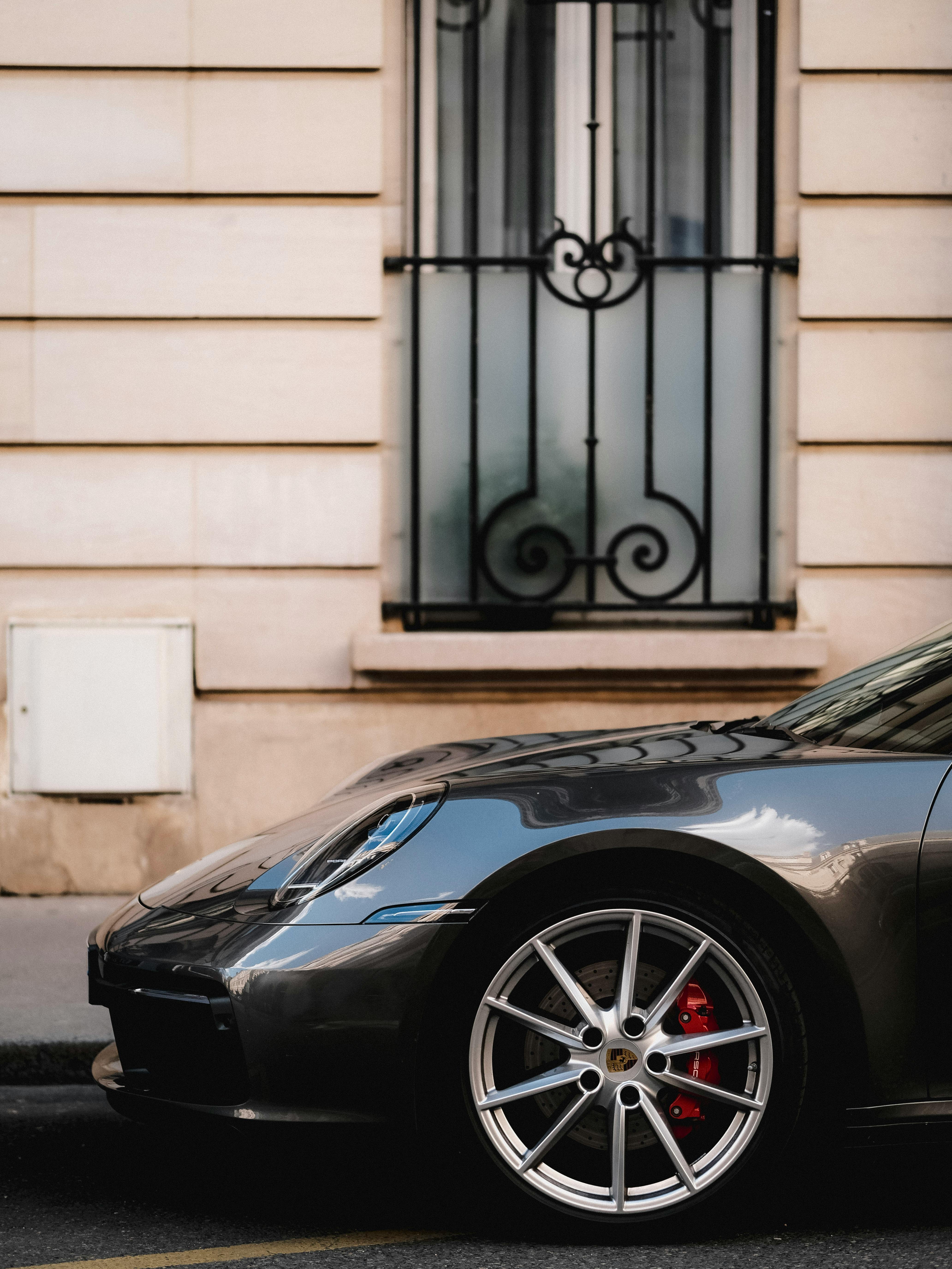 Silver Car With White Mags · Free Stock Photo