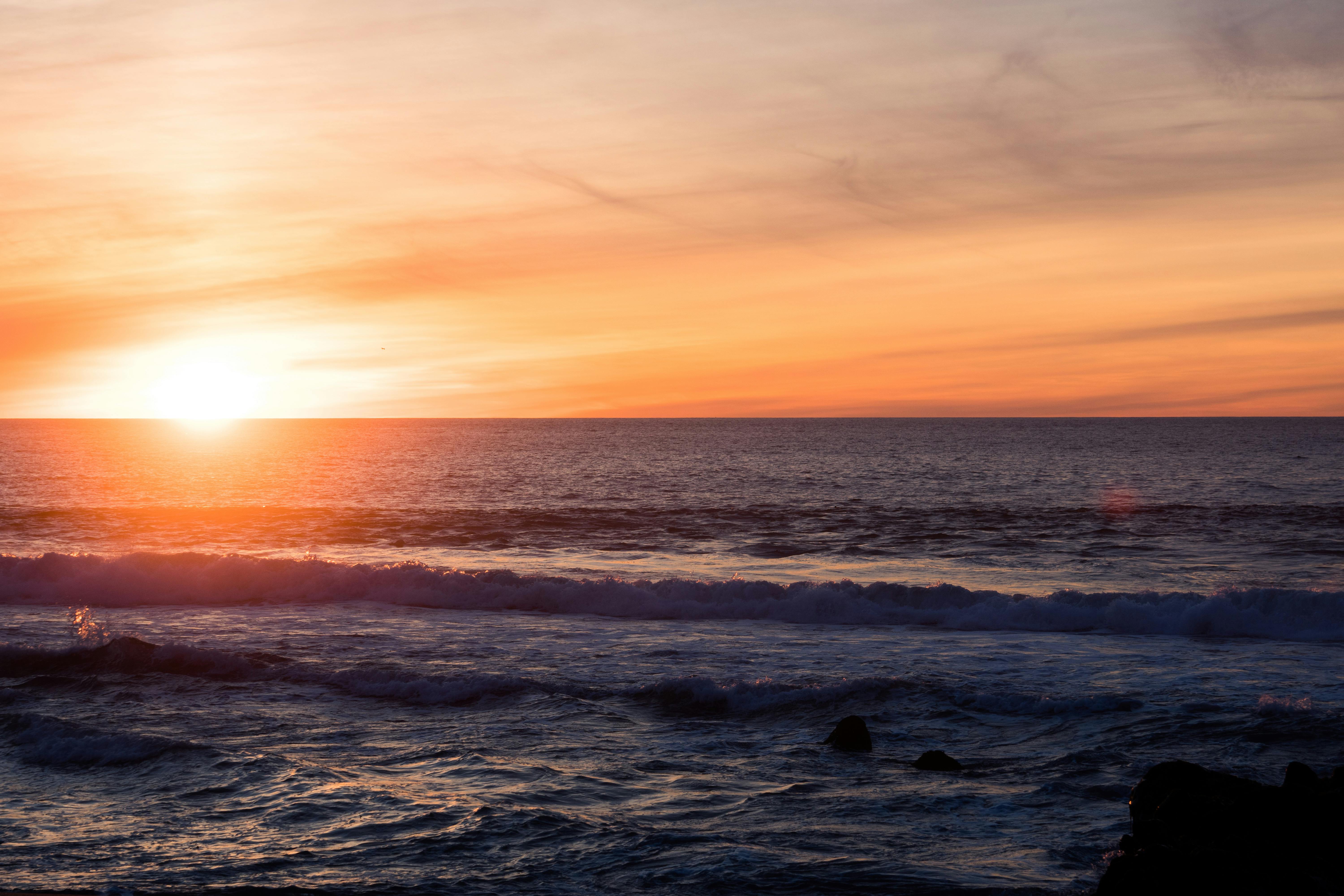 Ocean Sunset · Free Stock Photo