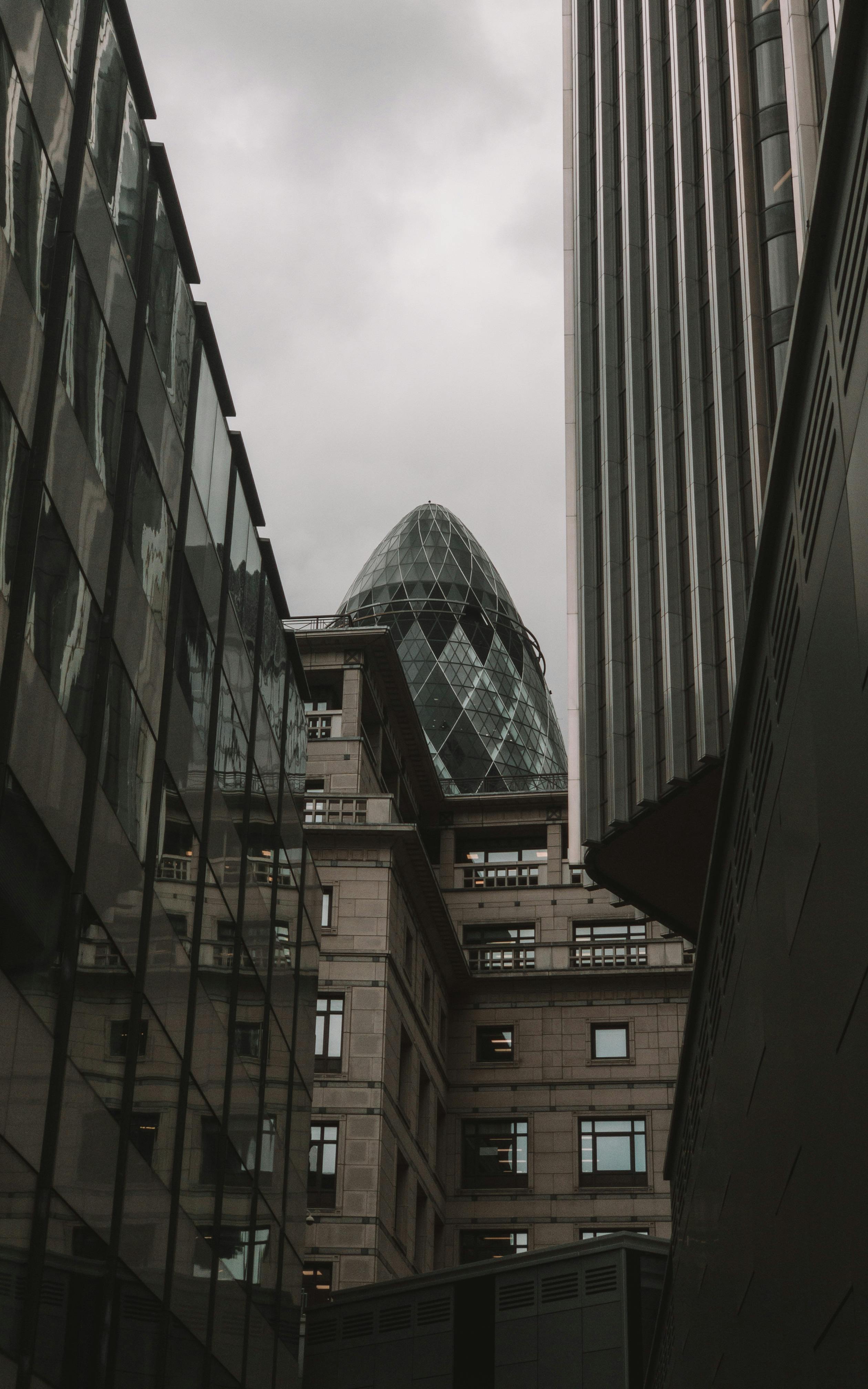 30 St Mary Axe Building in London, England · Free Stock Photo