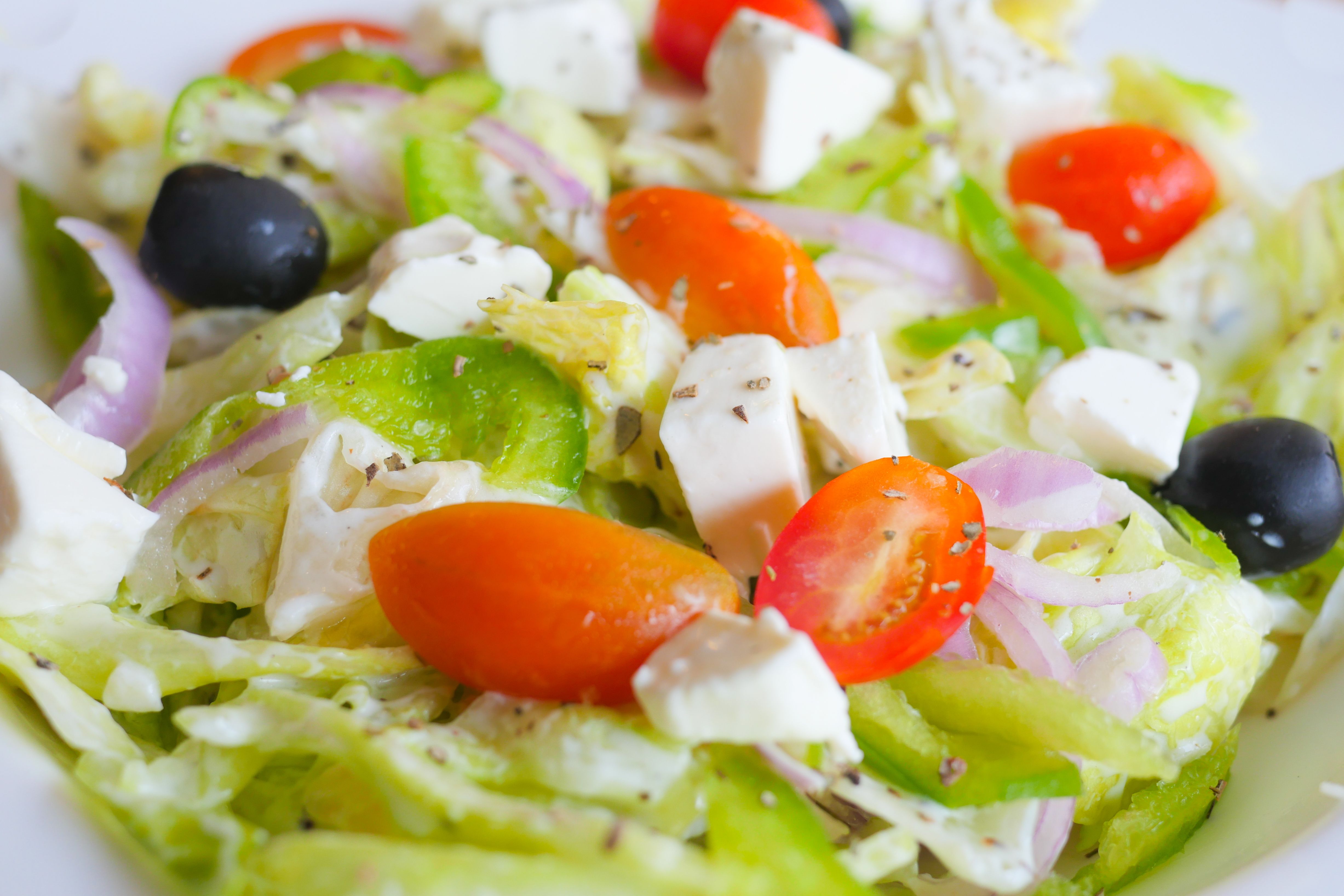 Close-Up Shot of a Salad · Free Stock Photo