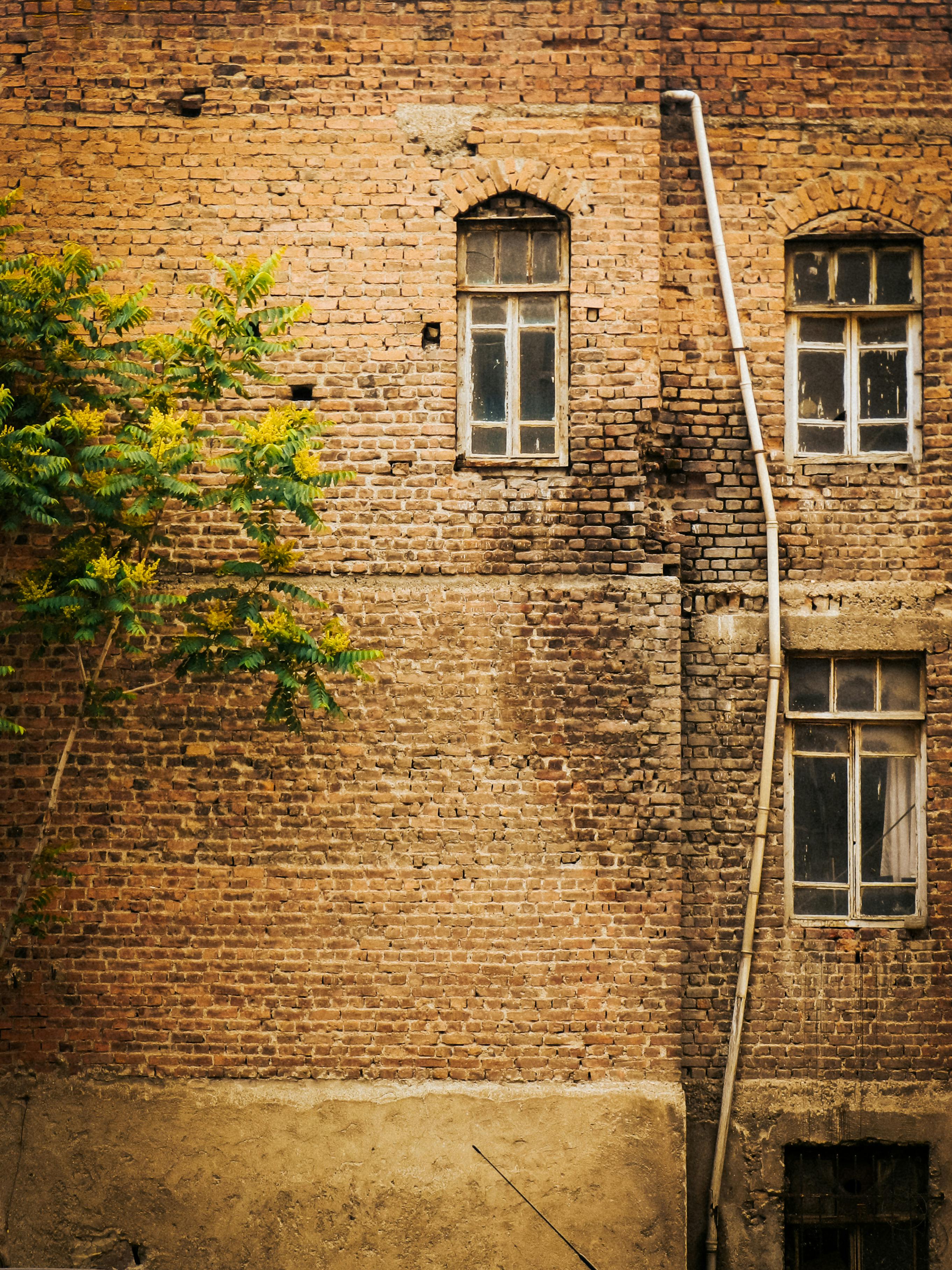 Window in a Broken Break Wall · Free Stock Photo