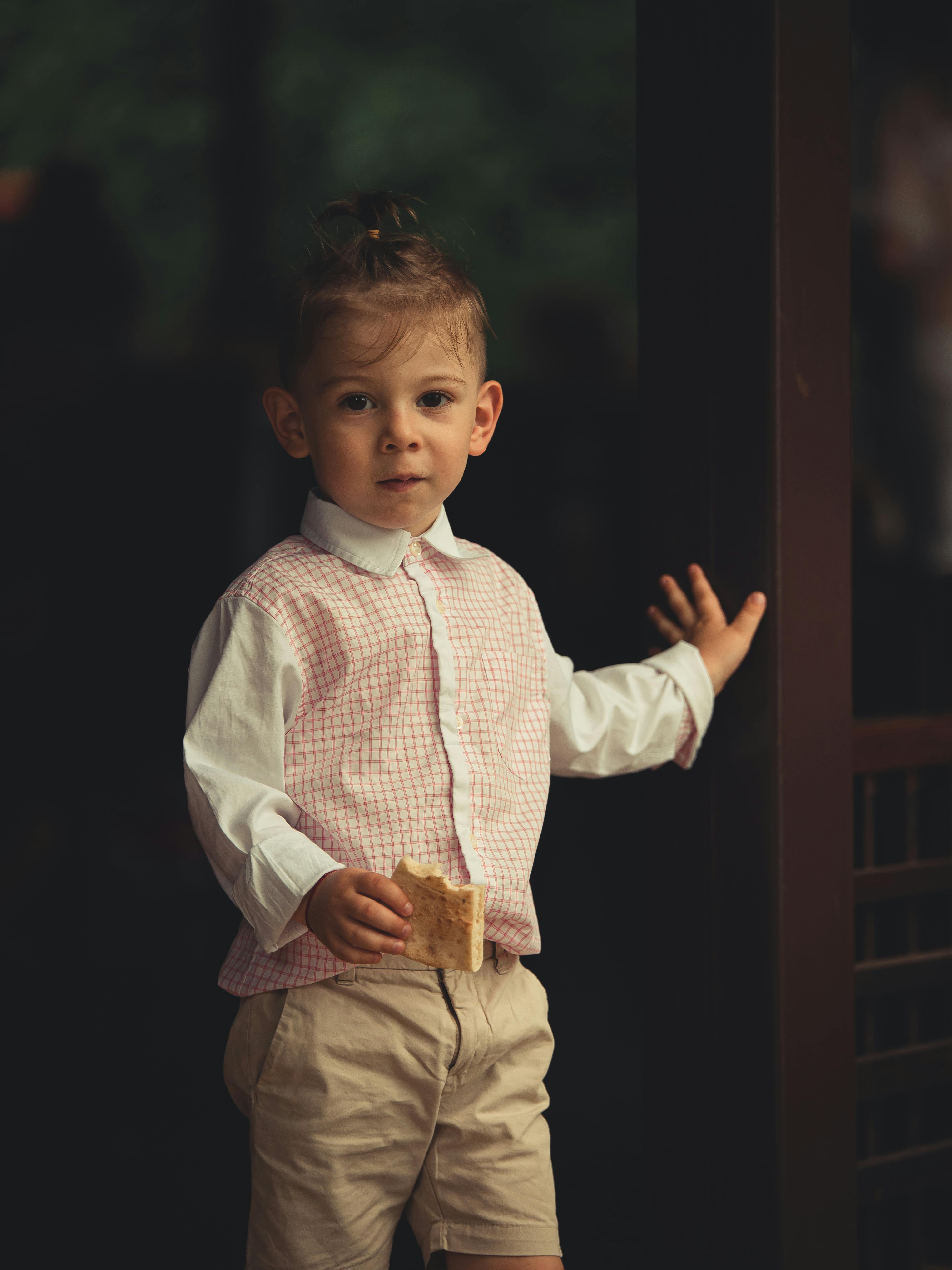 Child Model in Purple Dress · Free Stock Photo