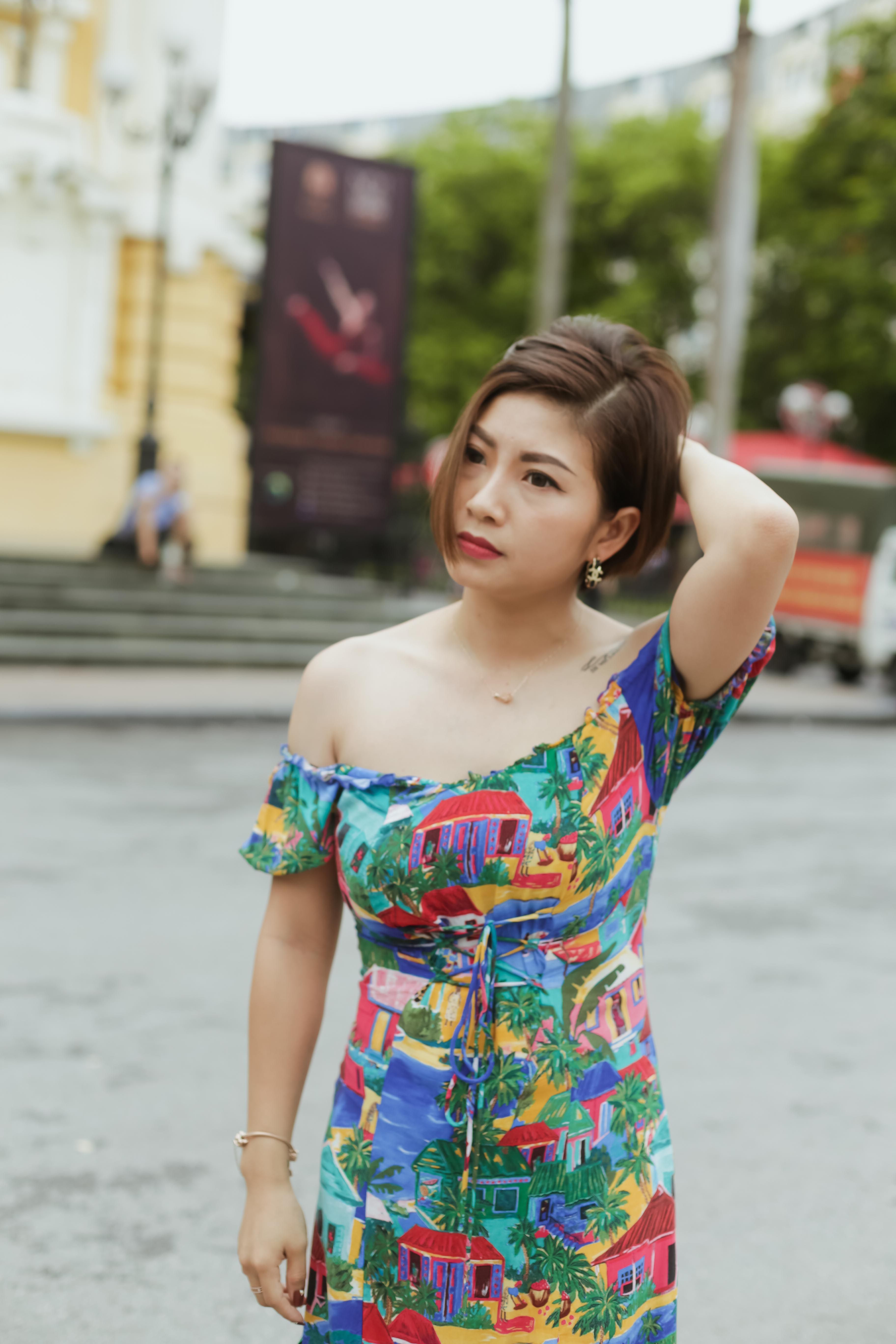 Woman in Traditional Dress · Free Stock Photo