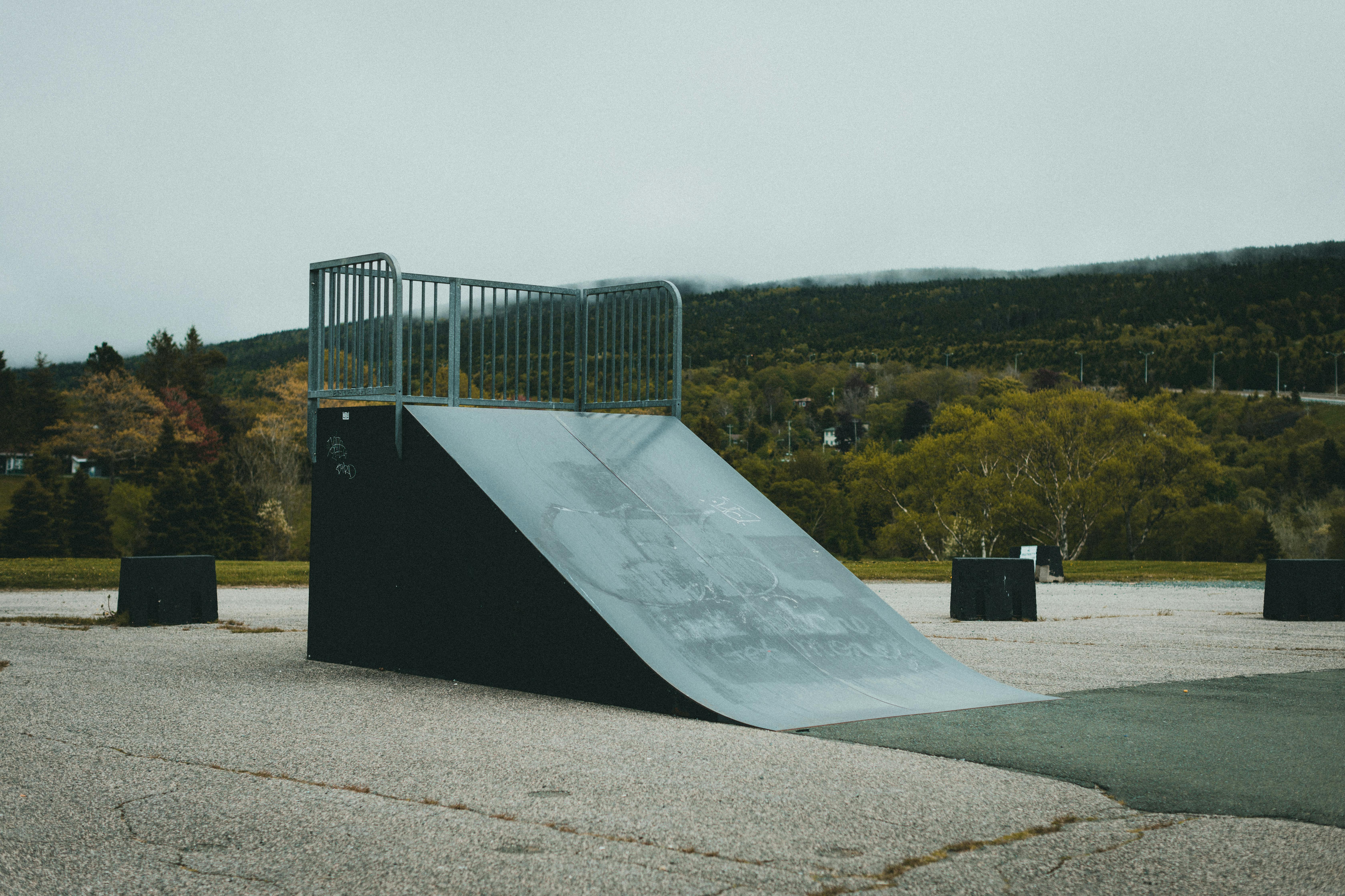 Ramp in a Skating Park · Free Stock Photo