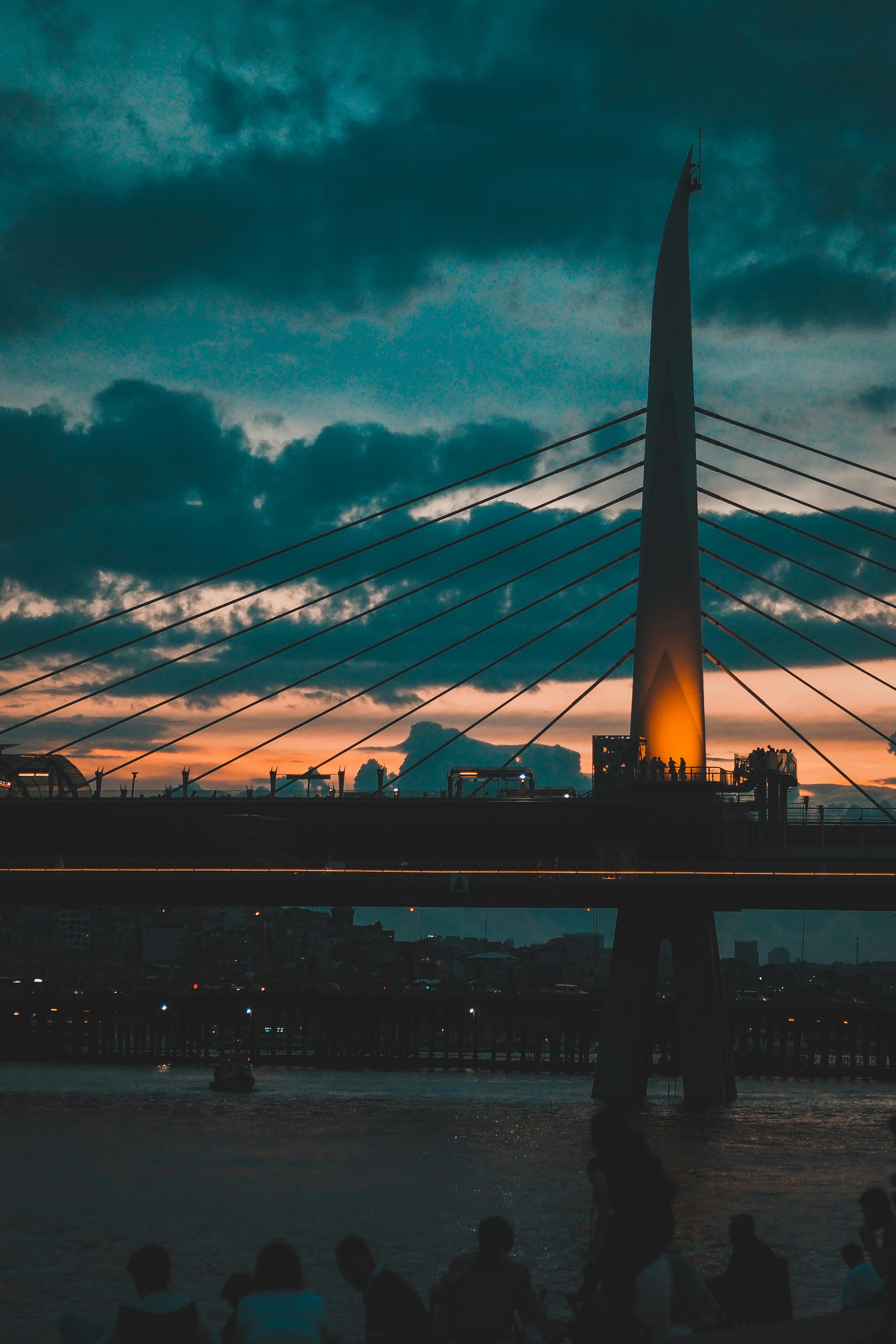 Aerial Photography of Great Seto Bridge over the River · Free Stock Photo