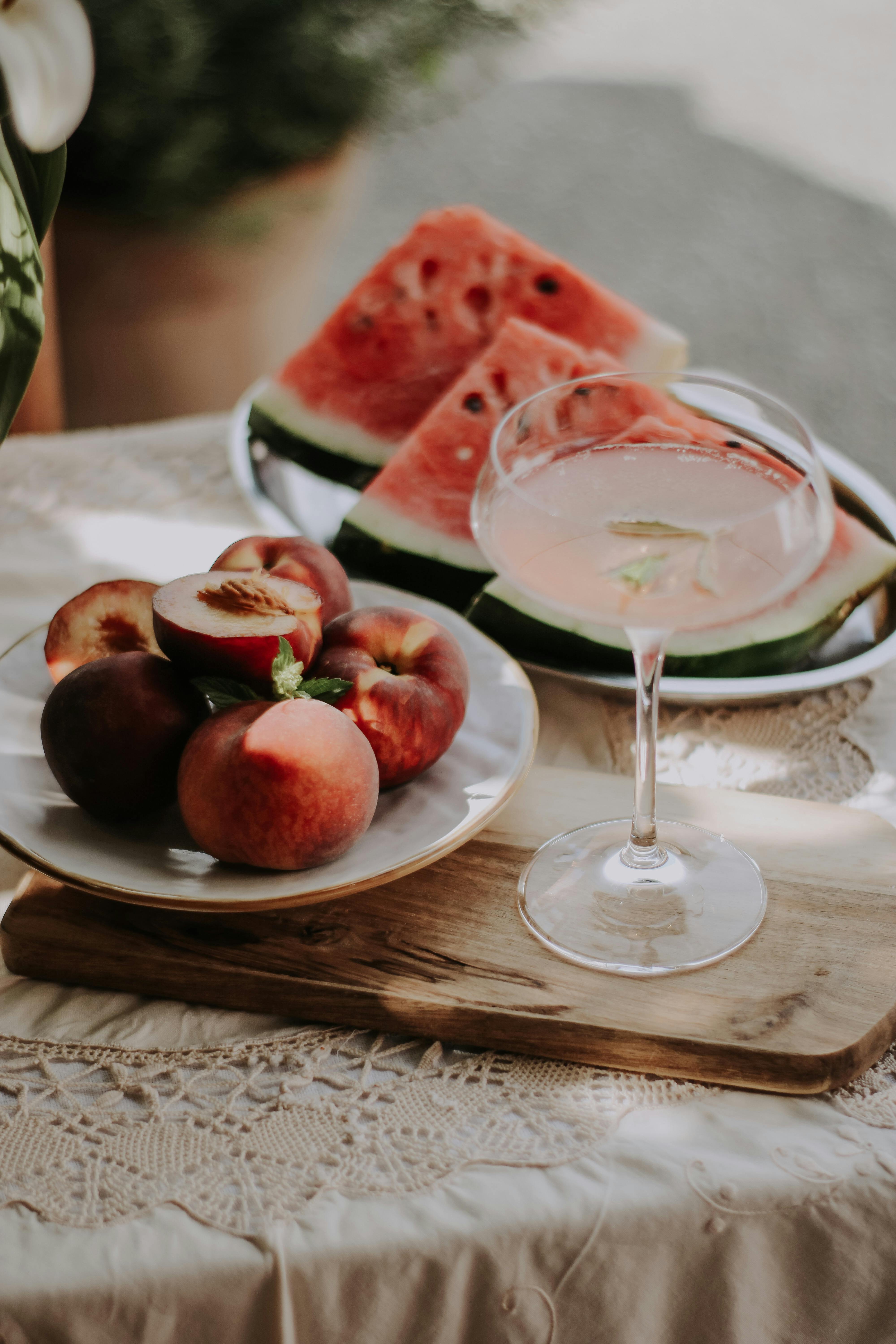 Drink, Watermelon and Apples · Free Stock Photo