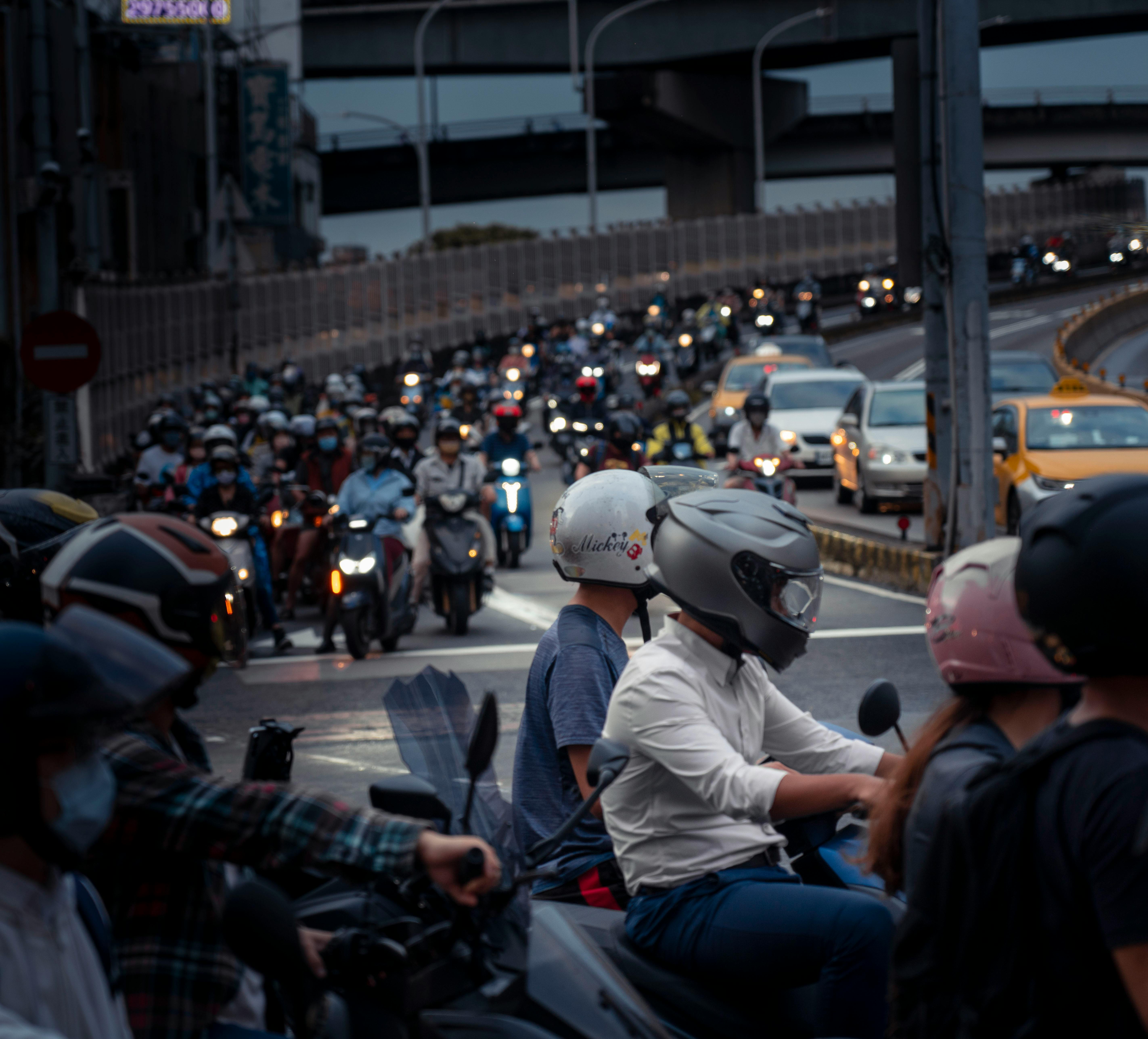 Person Riding on Motorcycle · Free Stock Photo