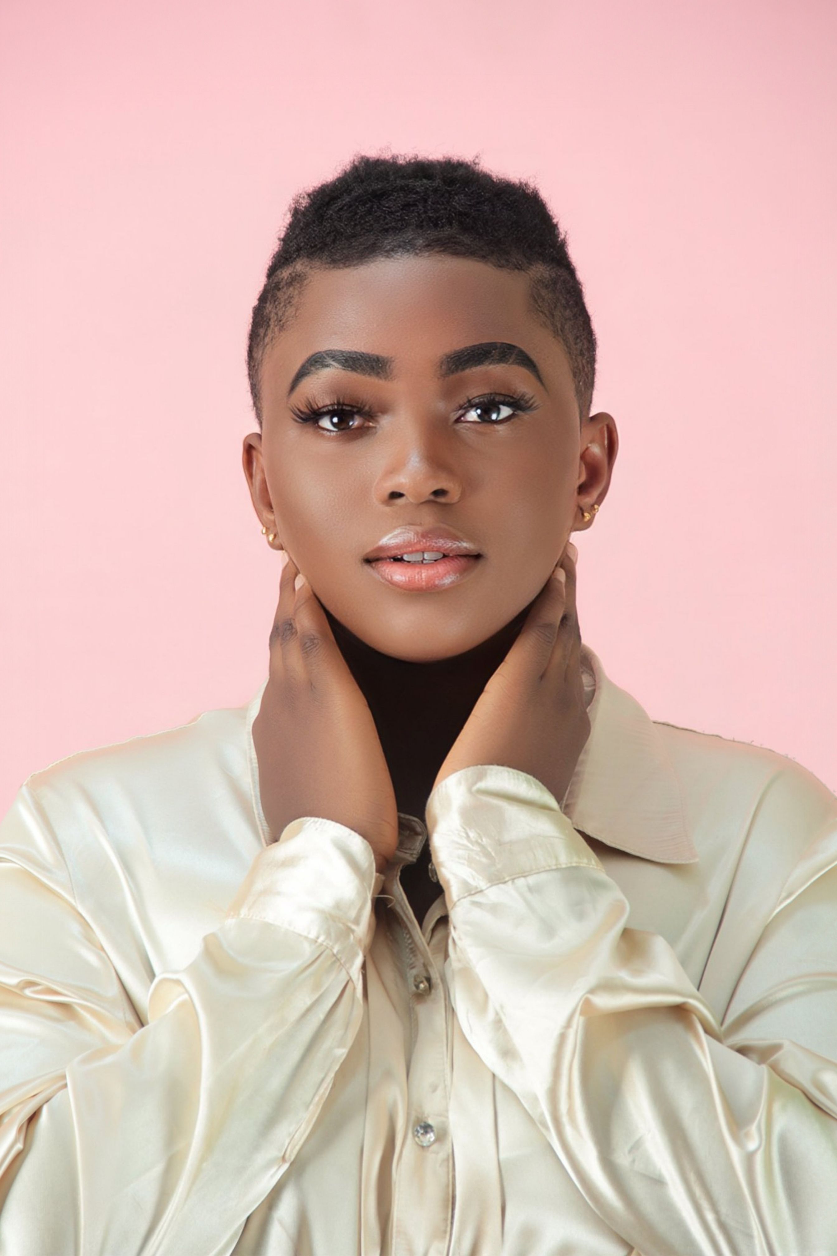 Model Posing in Makeup · Free Stock Photo