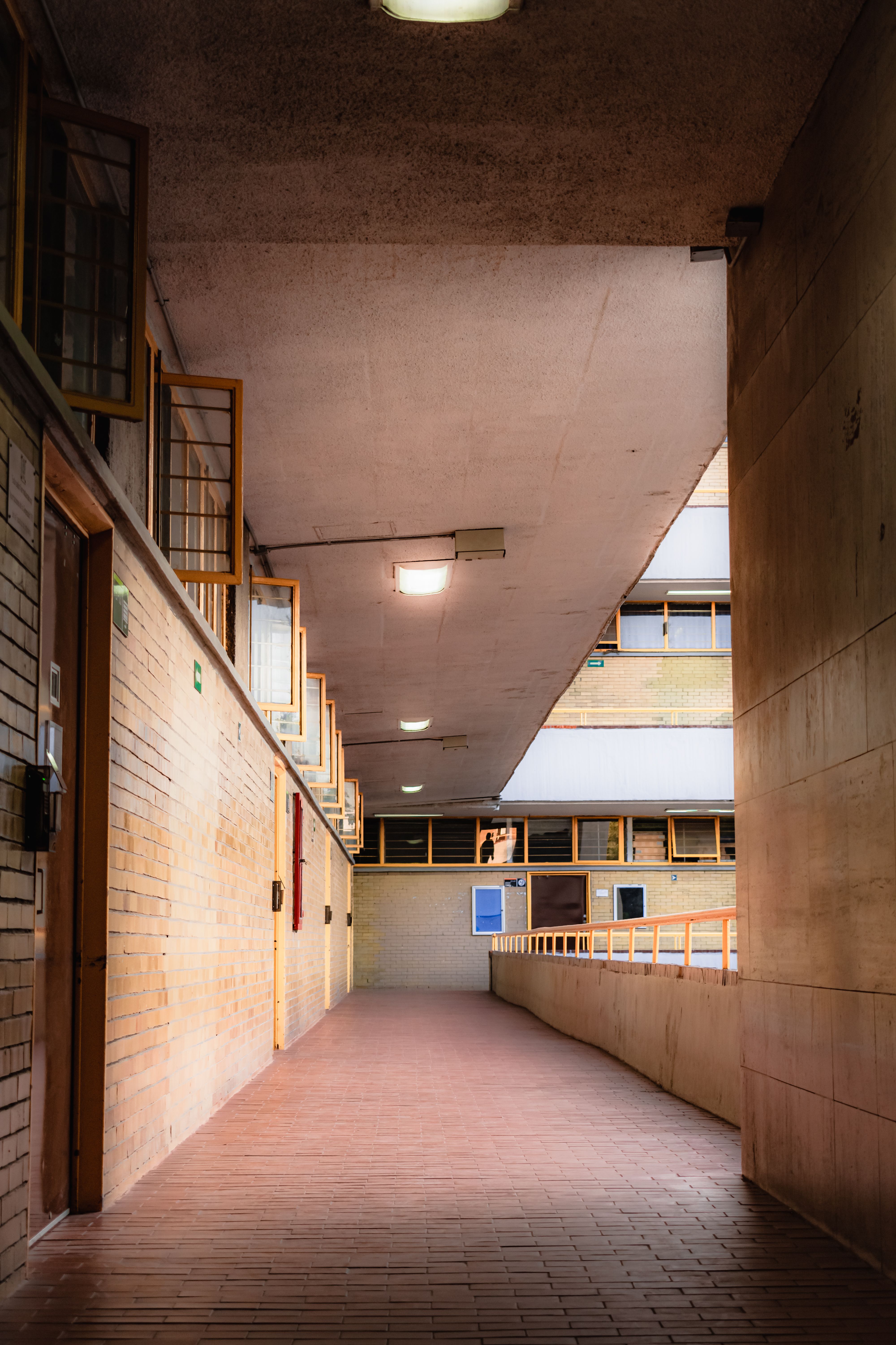 University Hallway · Free Stock Photo